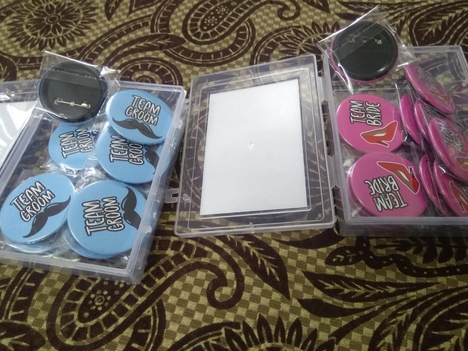Team Bride Pin Badges (Pack of 3) : Amazon.in: Toys & Games
