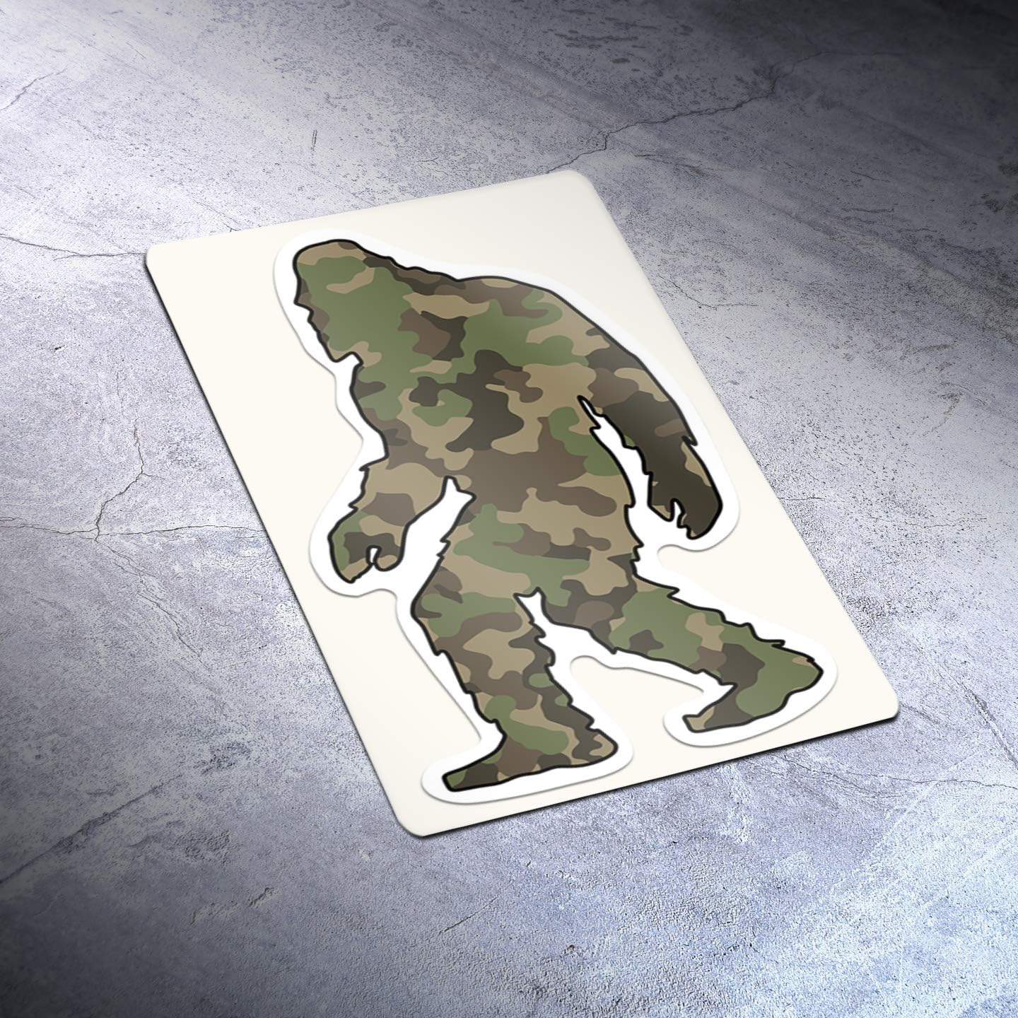Amazon.com: Pink Camoflauge Bigfoot Sasquatch (2 Pack) Vinyl Decal ...