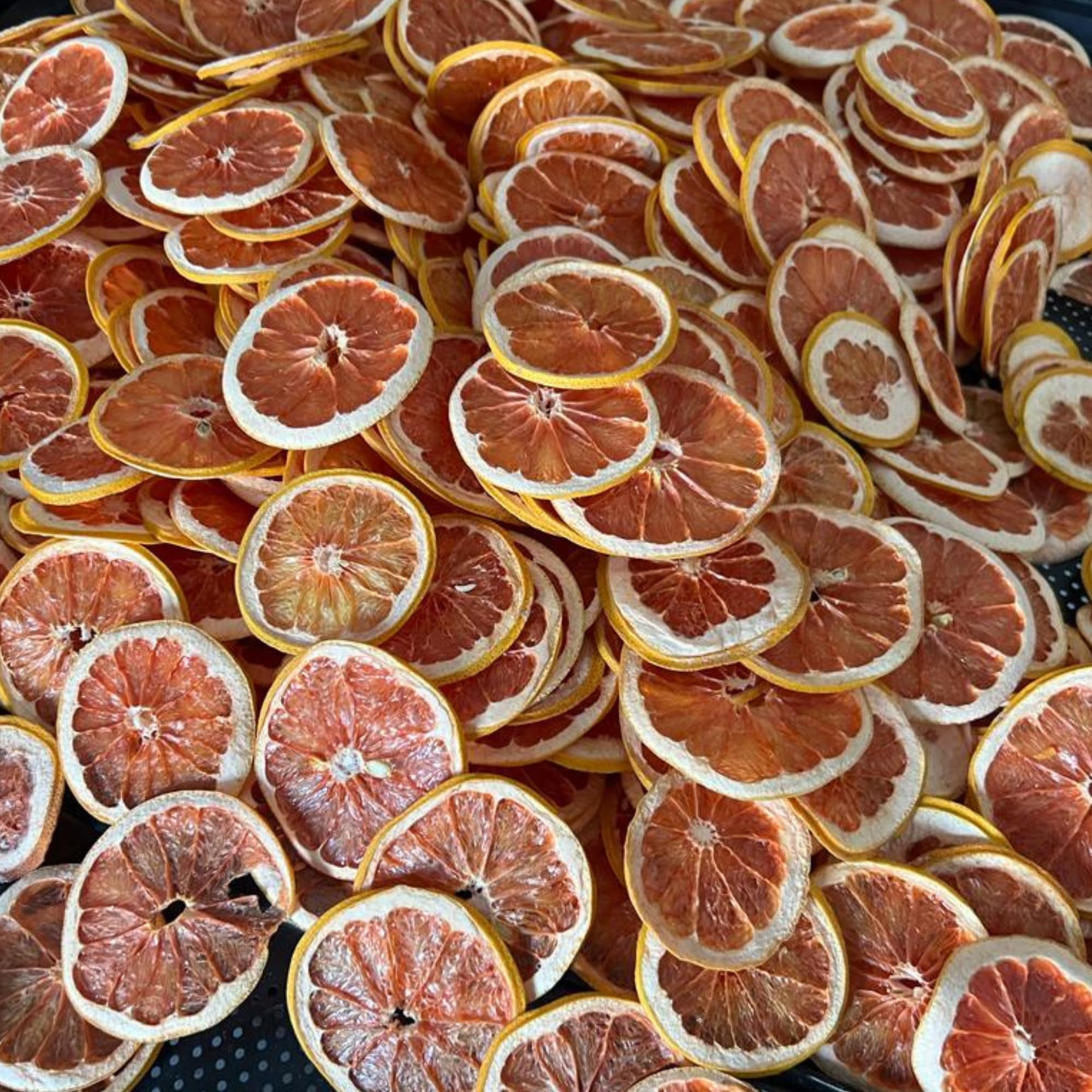 Dehydrated Dried Grapefruit Slices Wheels | Natural | Approx 40 ...