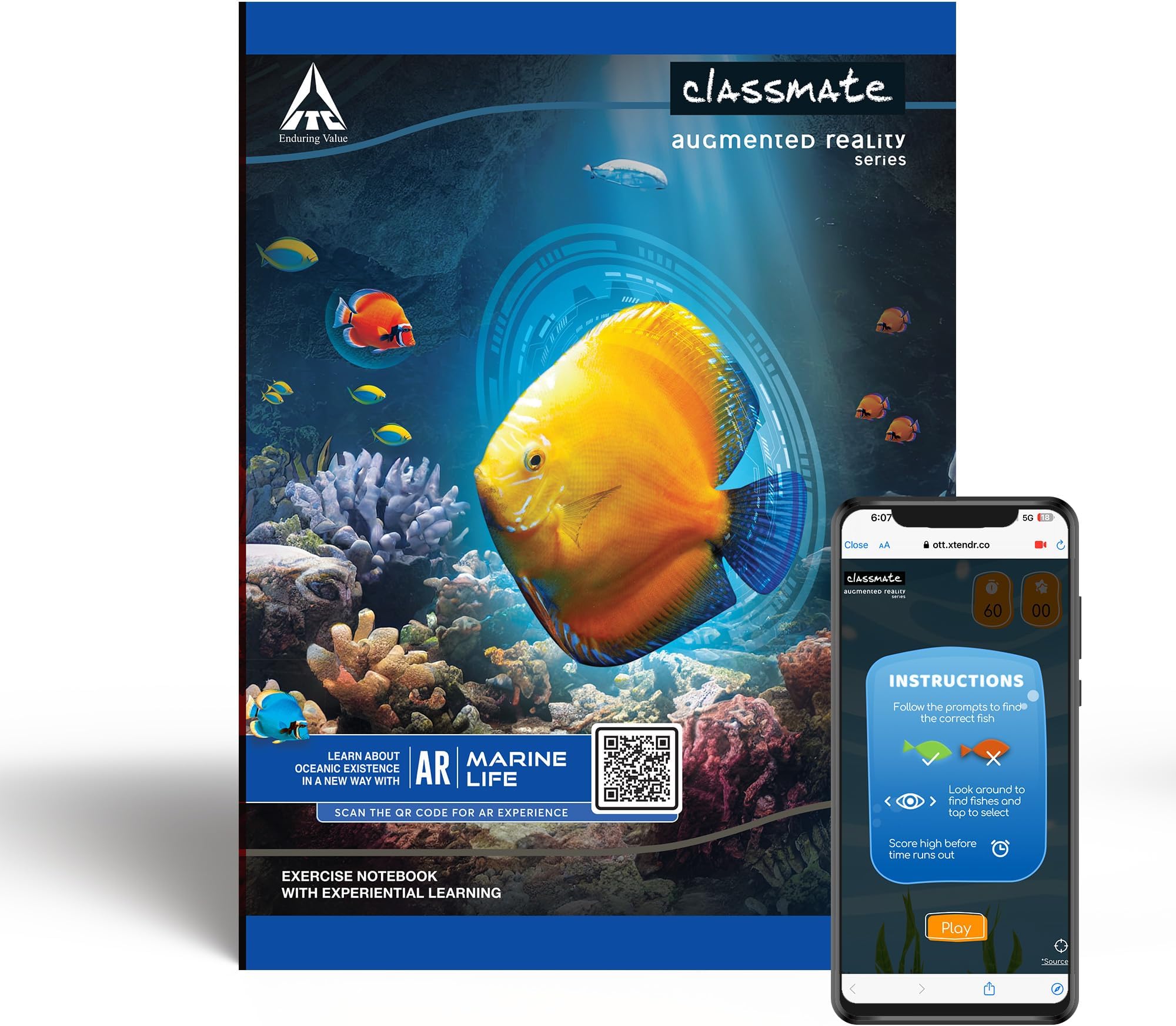 Classmate Notebook - Single Line, 172 Pages, 240 mm x 180 mm - Pack Of ...