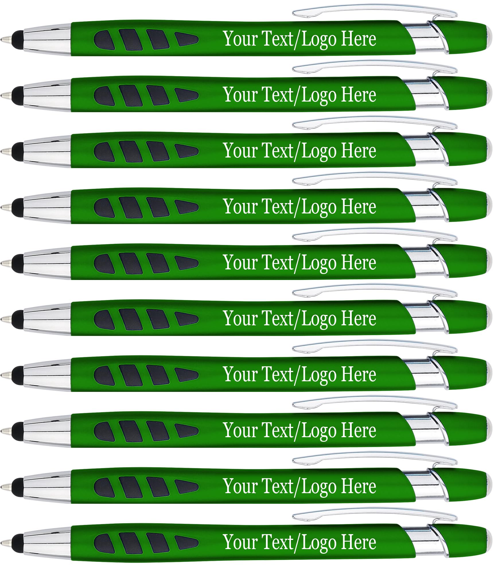 Amazon.com: Personalized with Your Custom Logo or Text Pens-300 Pack ...