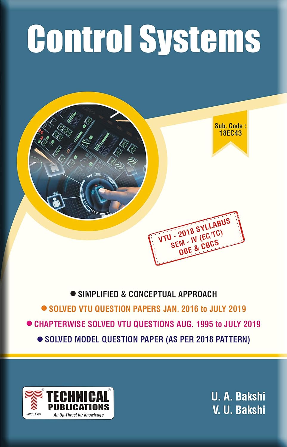 Control Systems for BE VTU Course 18 OBE & CBCS (IV- ECE - 18EC43) : U ...