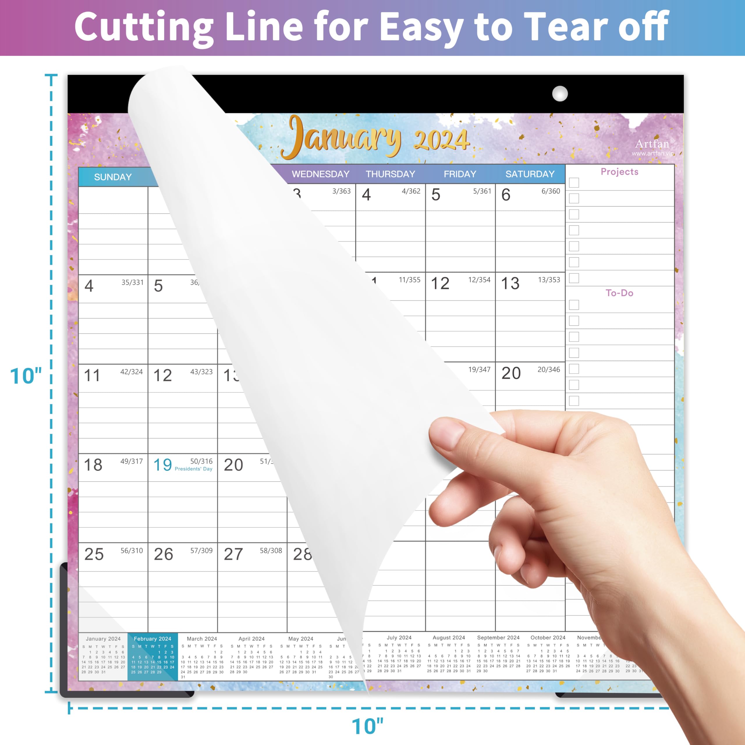 Snapklik.com : Magnetic Calendar For Fridge - Magnetic Calendar 2024 ...