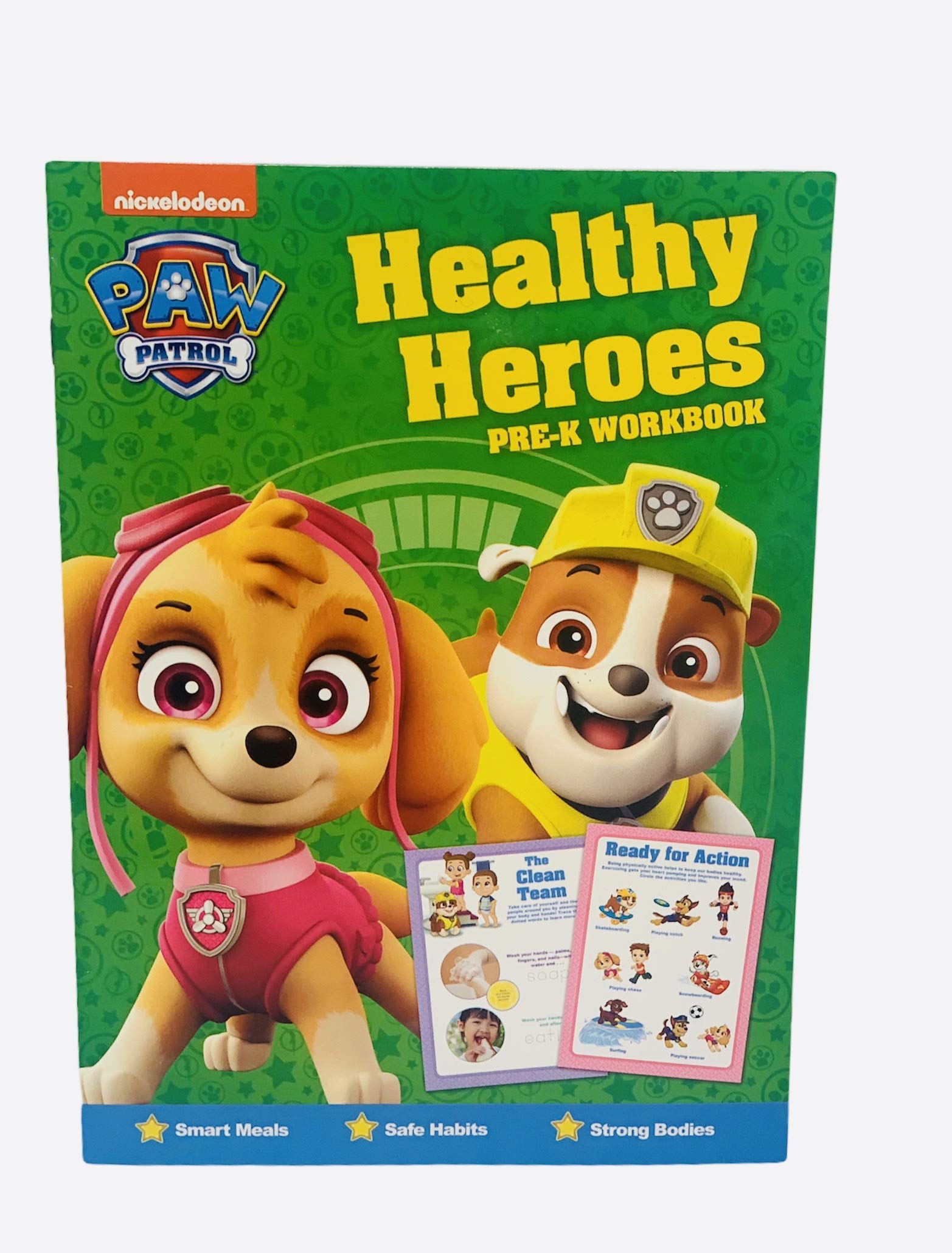 Snapklik.com : Nickelodeon Paw Patrol Pre-K Preschool Learning Workbooks