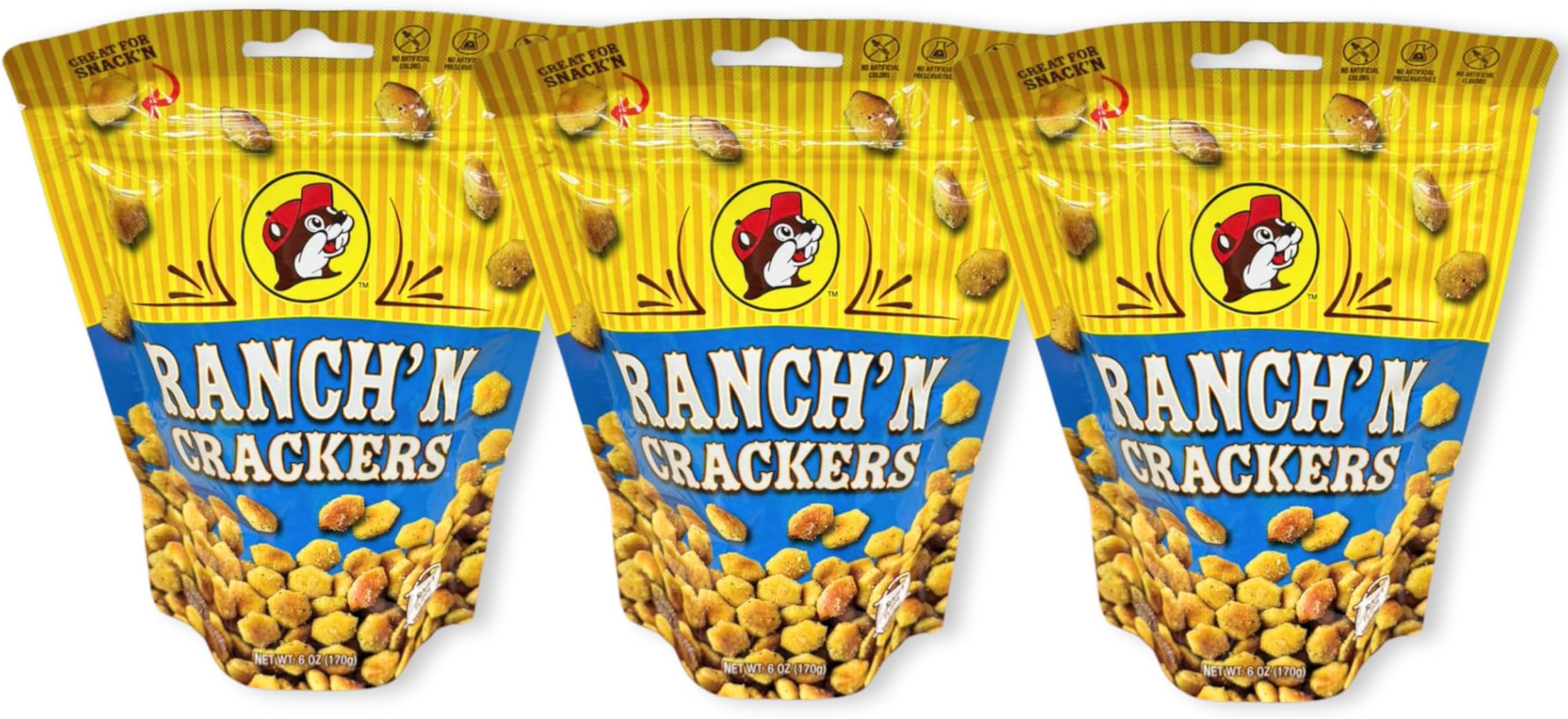 Amazon.com: Buc-ee's Crackers (3, Ranch'n Crackers)