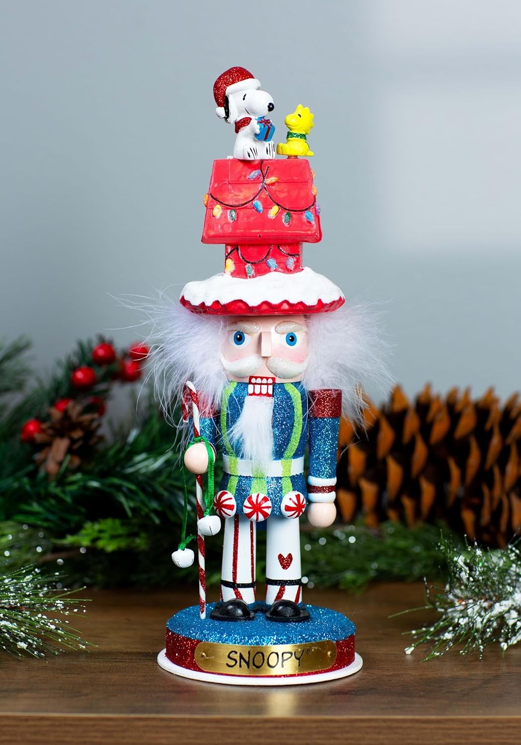 Amazon.com: Kurt Adler Peanuts Snoopy Hollywood Nutcracker : Home & Kitchen