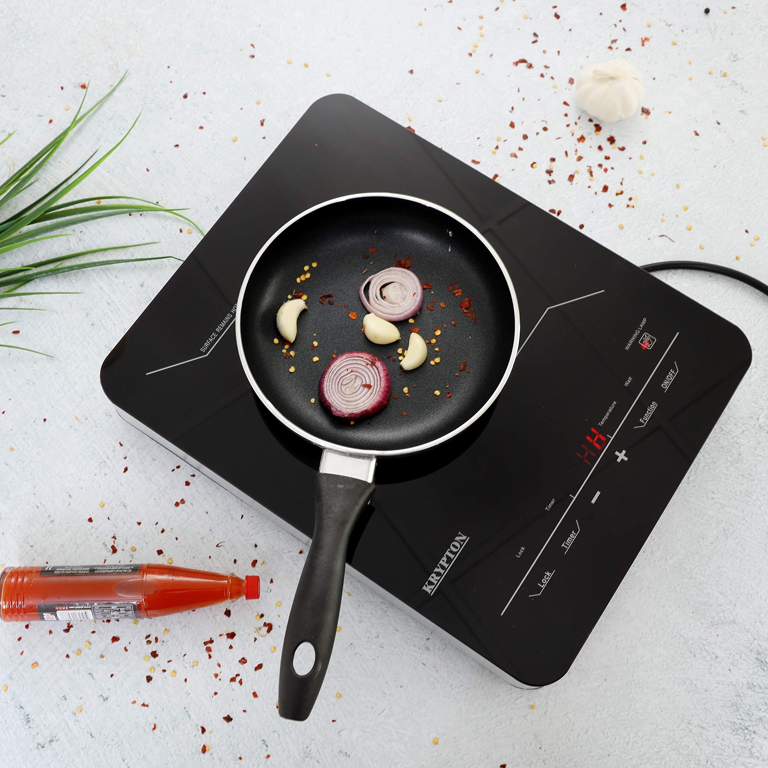 Impex IR-2703 2000W Infrared Induction Cooktop, Electric Stove : Buy ...