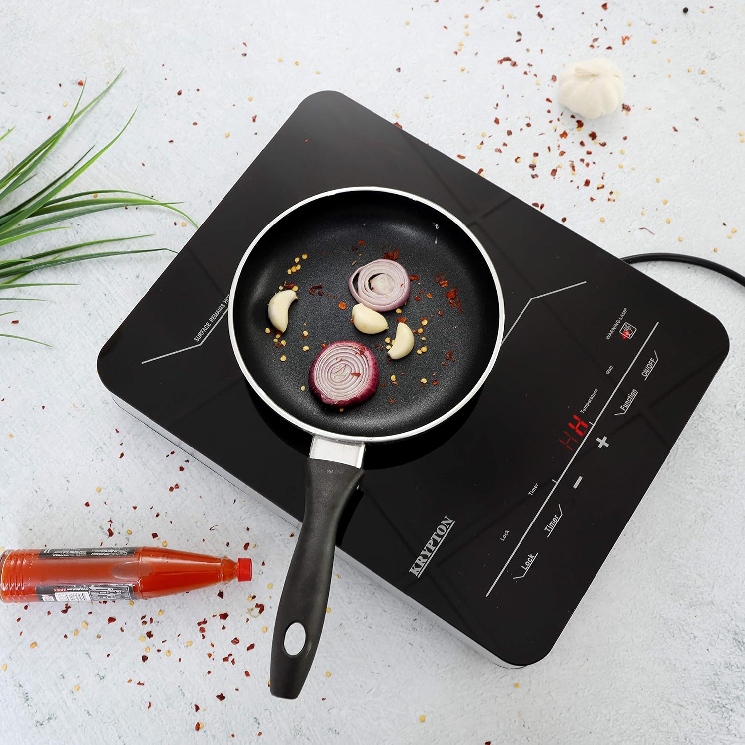 Krypton 2000W Infrared Cooker | Electric Infrared Glass Ceramic Cooker ...