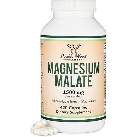 Amazon.com: Designs for Health Magnesium Malate - Chelated Magnesium as ...