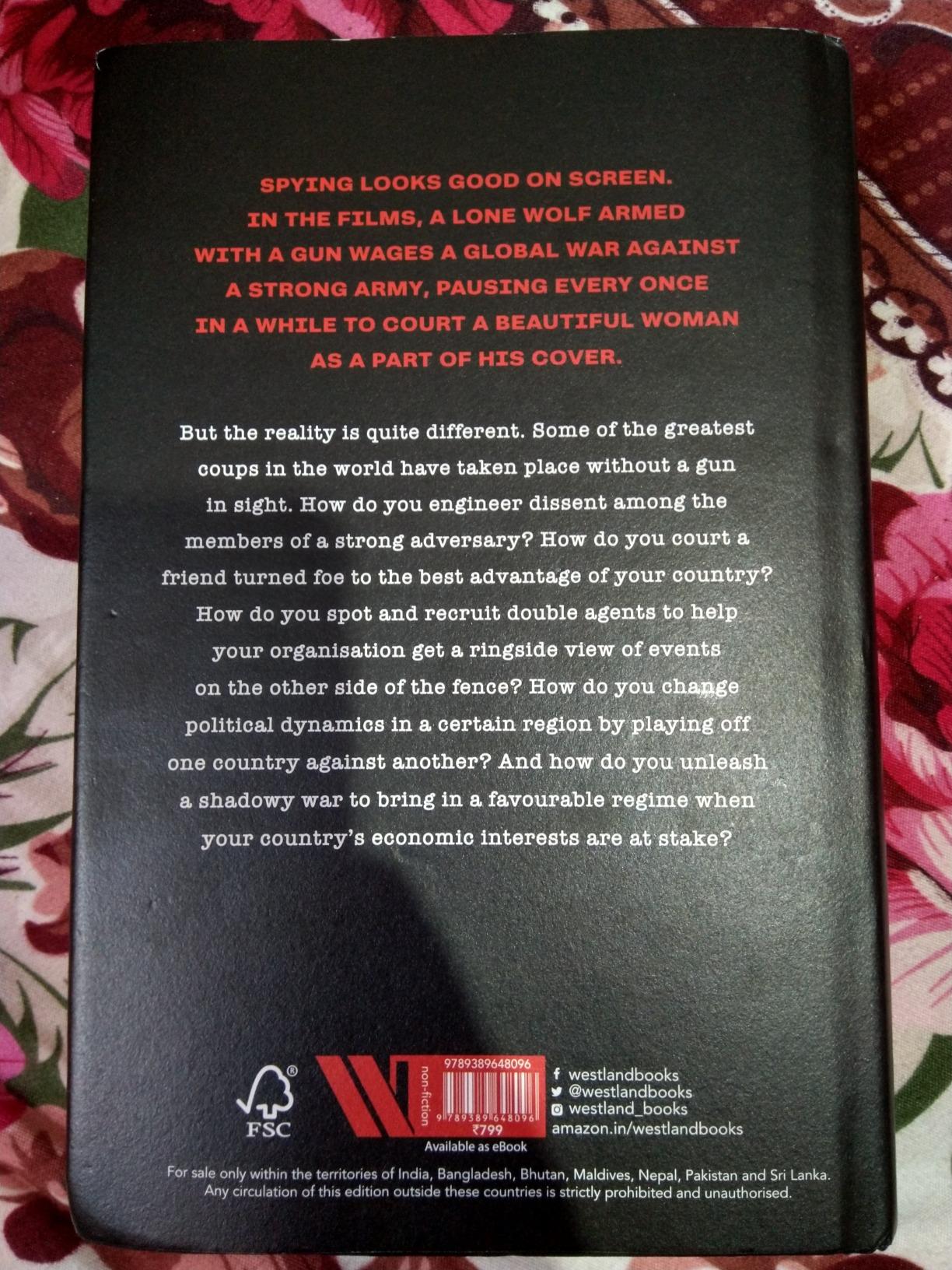 Raw : A History Of India's Covert Operations eBook : Yadav, Yatish ...
