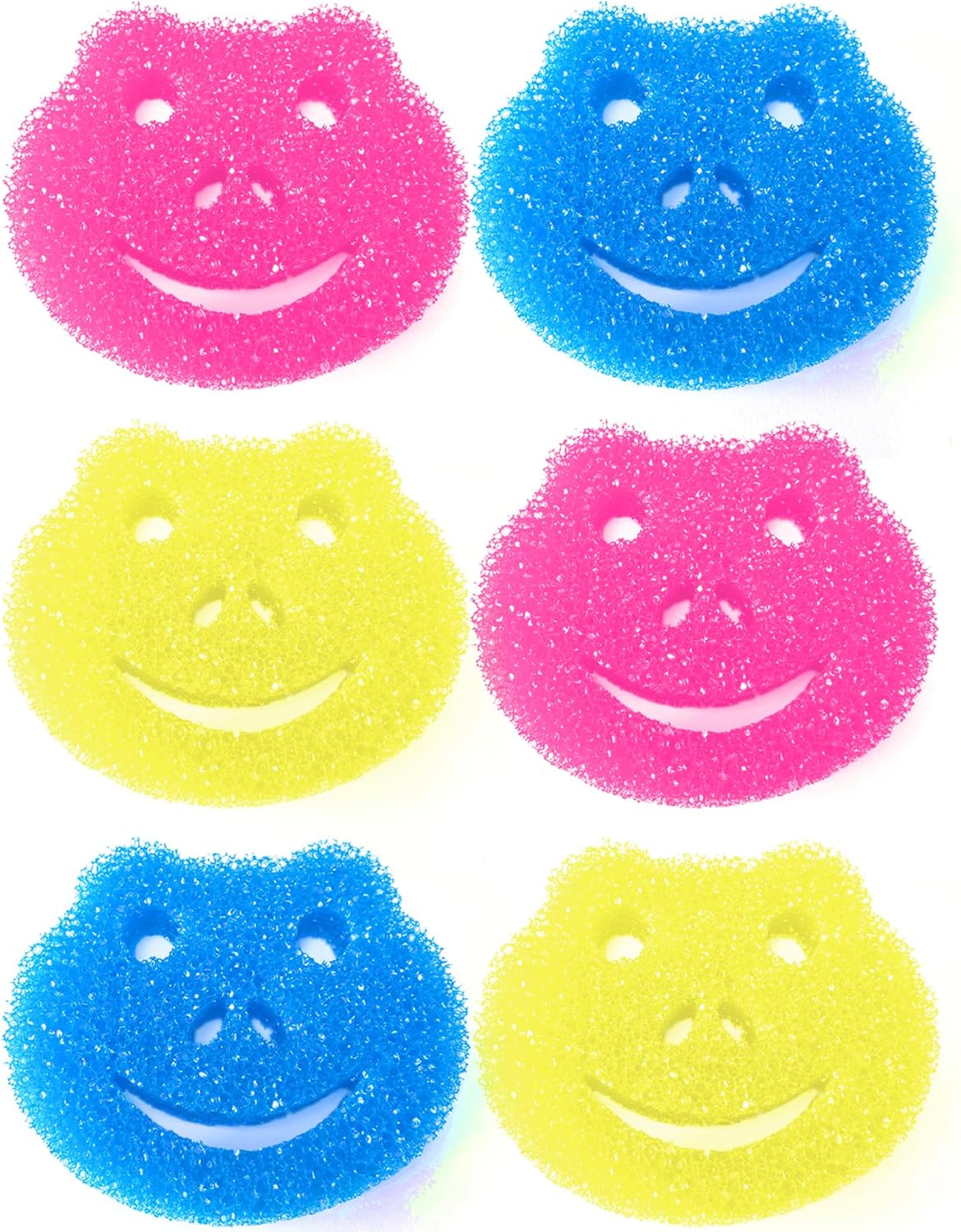 Amazon.com: PurifyLogix Stain & Odor Resistant Scrub Sponge Multi ...