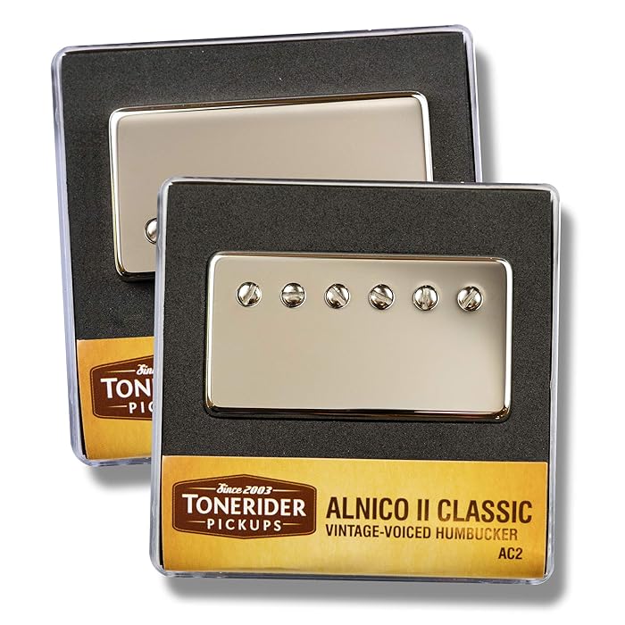 Buy Tonerider AC2 Alnico II Classic Humbucker Set - Nickel Online at ...