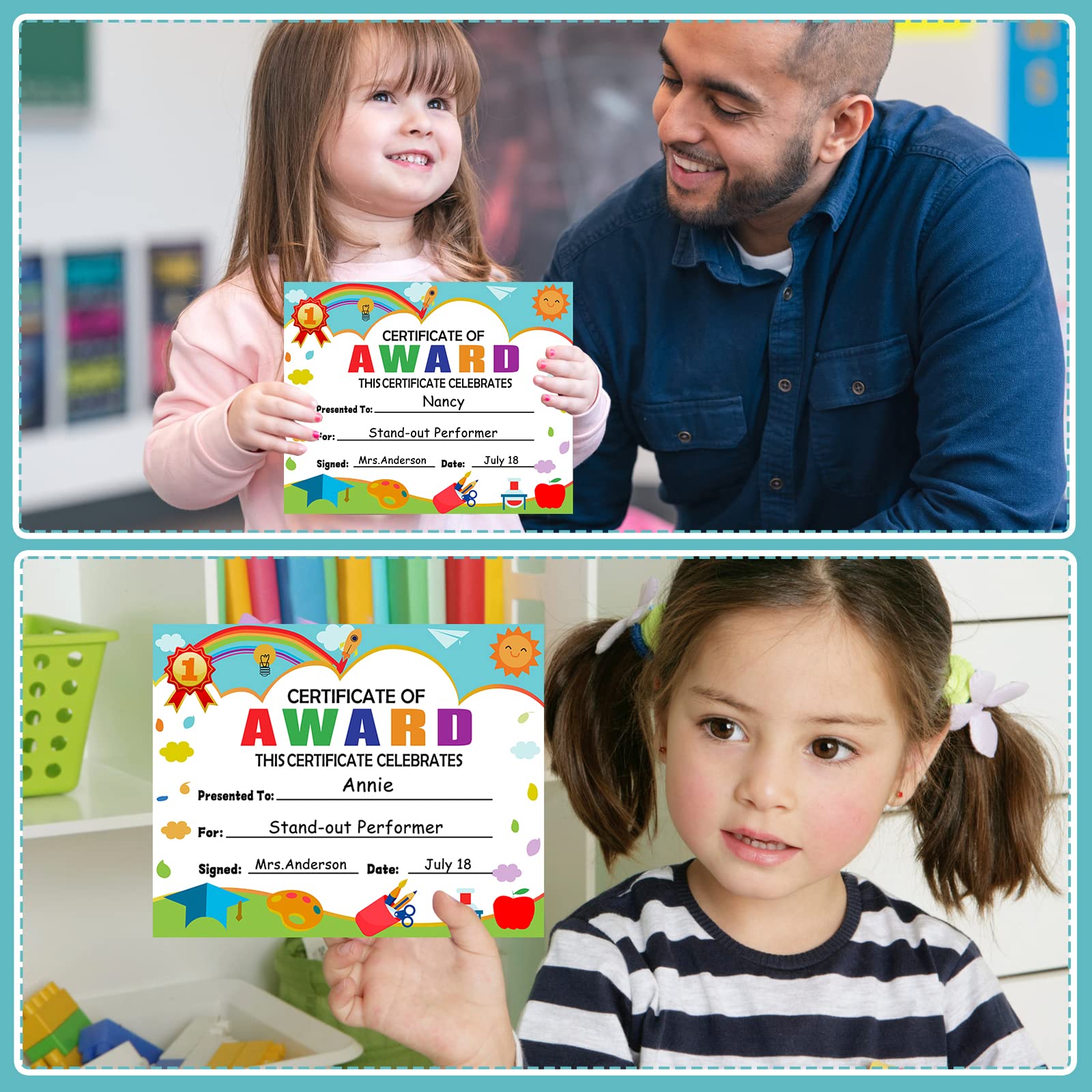 Kindergarten Diploma Certificate Number 288453 Kindergarten Graduation