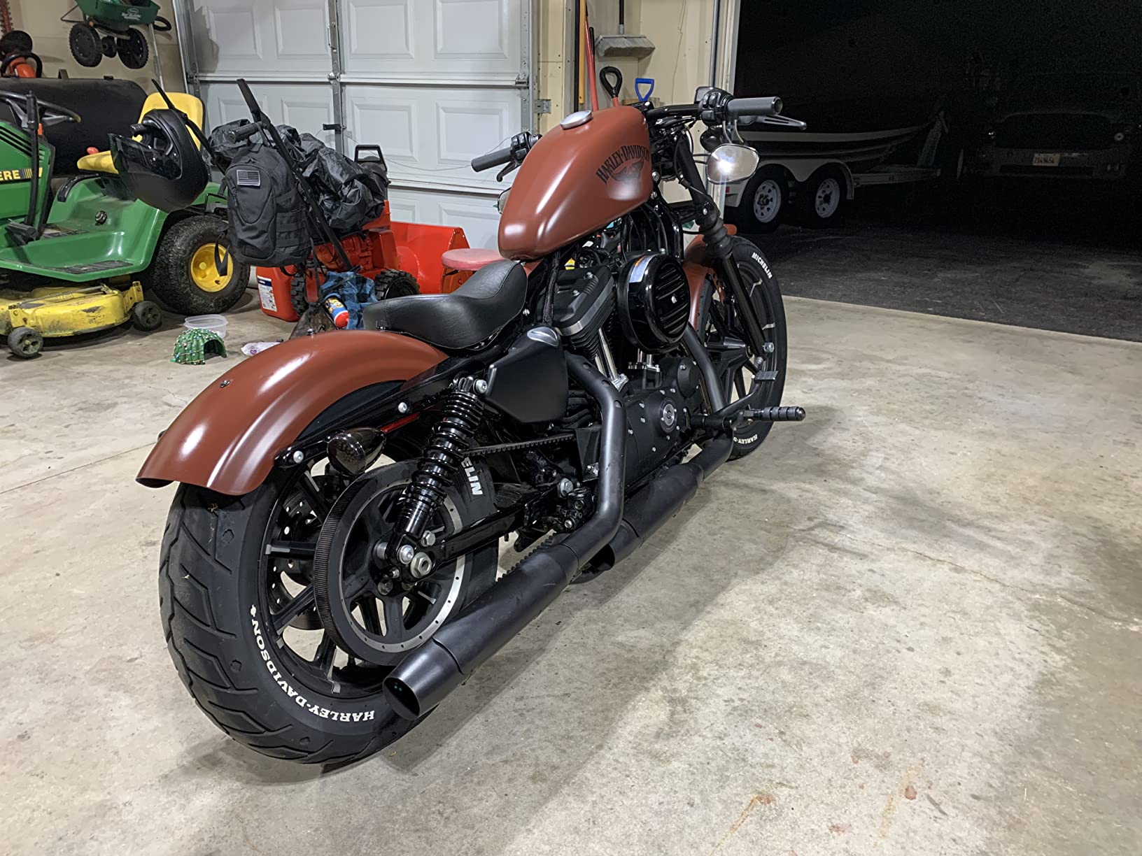 Amazon.com: Fits 2000-2015 Iron 883 Harley Sportster 1200 custom ...