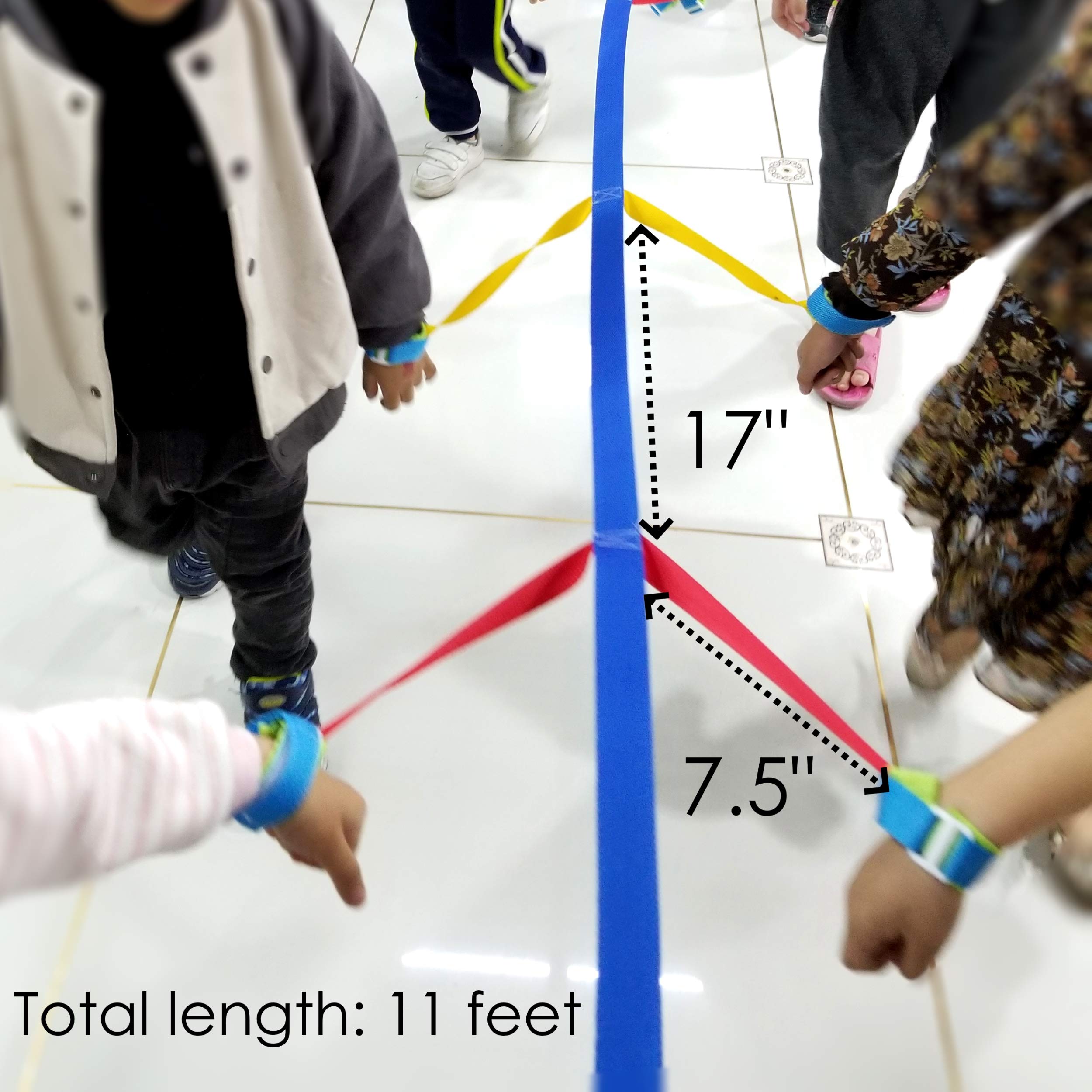 Snapklik.com : Outdoor Safety Walking Rope - Extendable Design