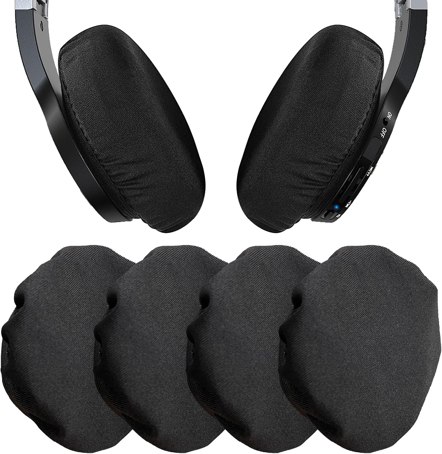 Amazon.com: PChero Headphone Ear Pads Covers, 2 Pairs Washable ...