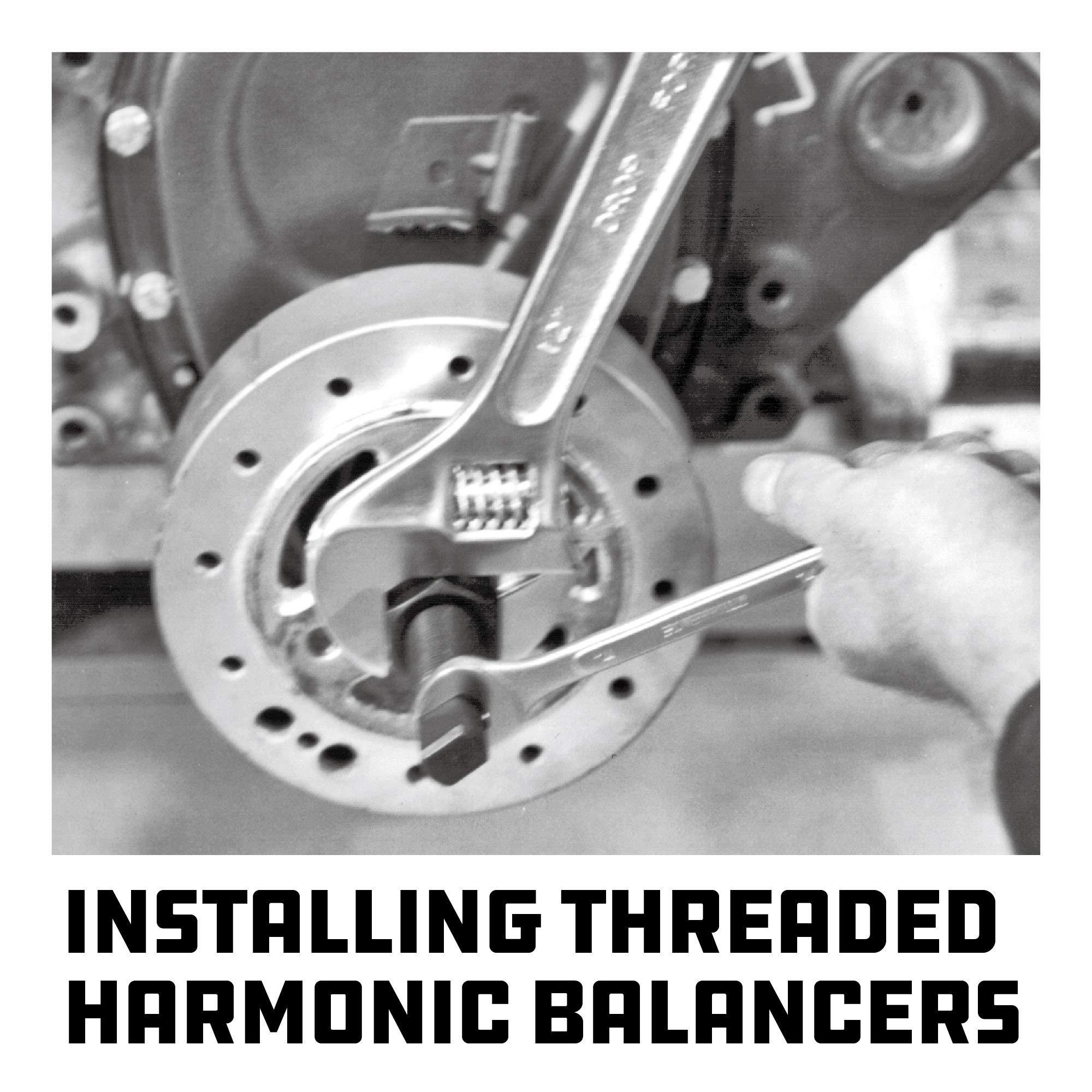 Snapklik.com : Powerbuilt Harmonic Balancer And Pulley Installer Tool Kit