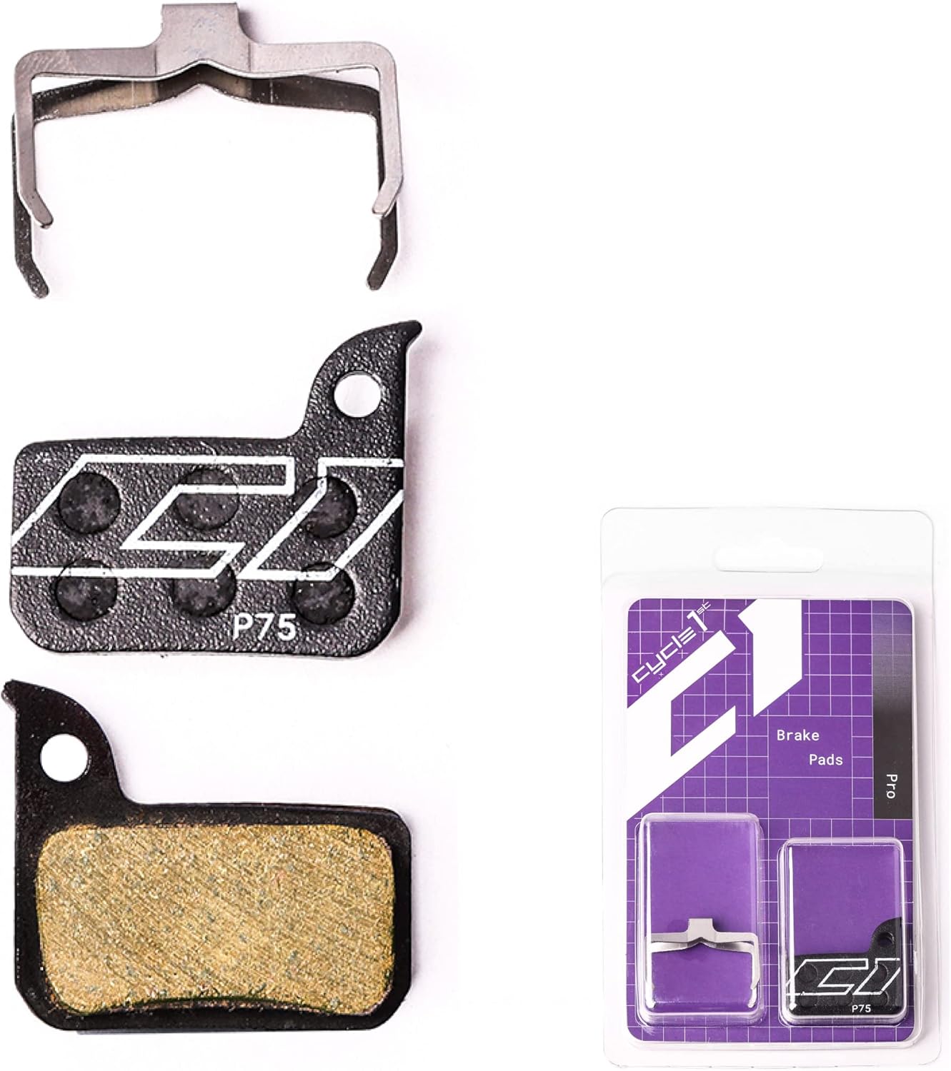 Amazon.com : Cycle1st Bike Disc Brake Pads Compatible for SRAM ...