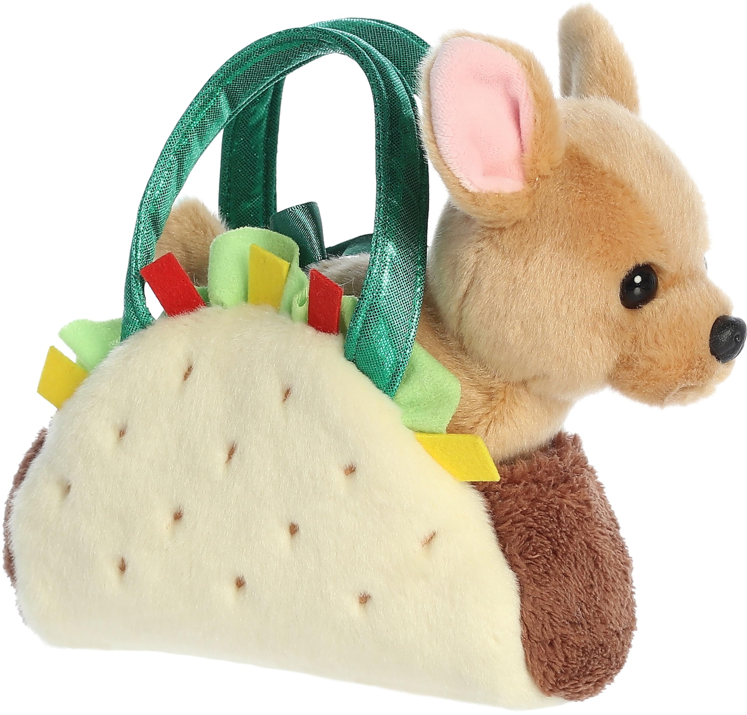Amazon.com: Aurora® Fashionable Fancy Pals™ Taco Puppy Stuffed Animal ...