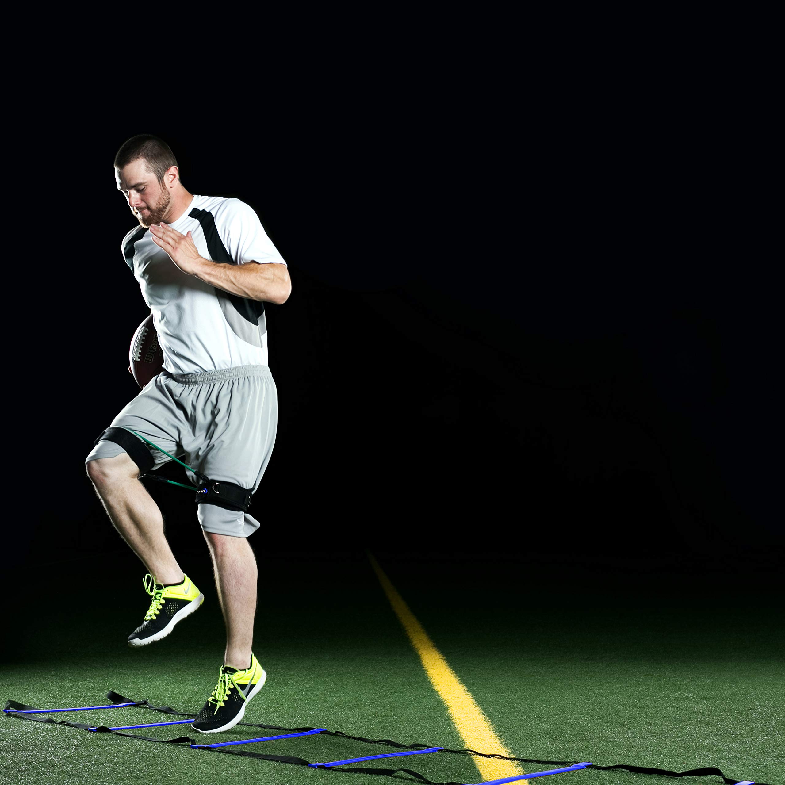 Kinetic Bands Speed and Agility Exercise Ladder Kit – Acceleration ...