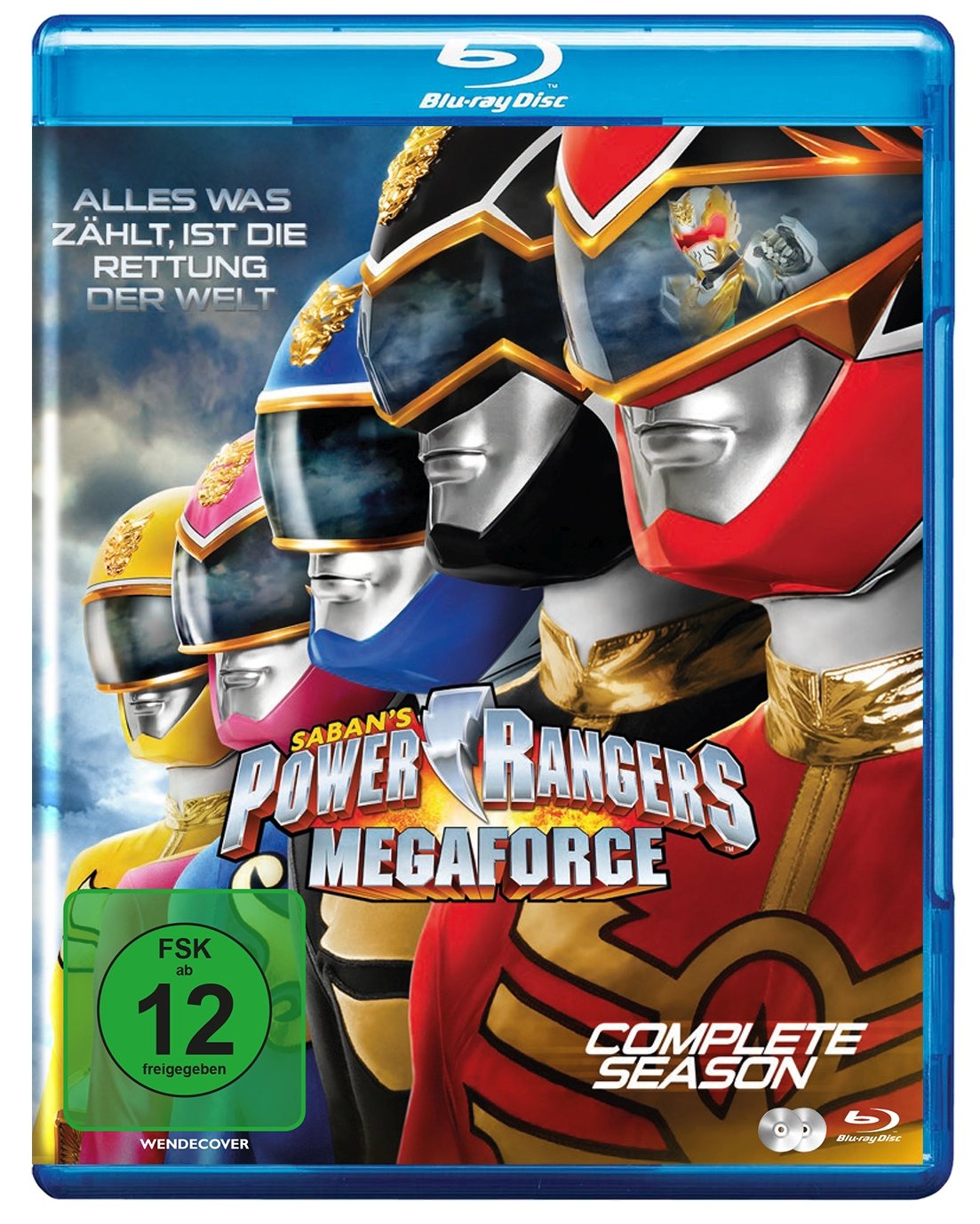 Power Rangers - Megaforce/Die Komplette Serie [Blu-ray]: Amazon.de ...