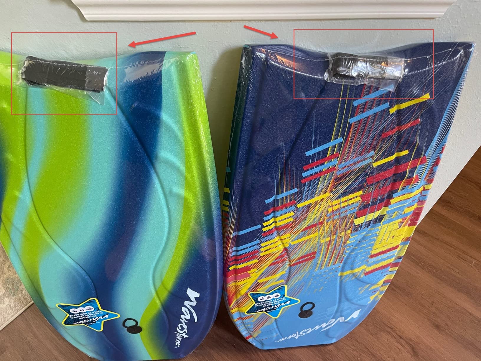 Amazon.com : Wavestorm Foam Bodyboard 40" | Bodyboard for Beginners and ...