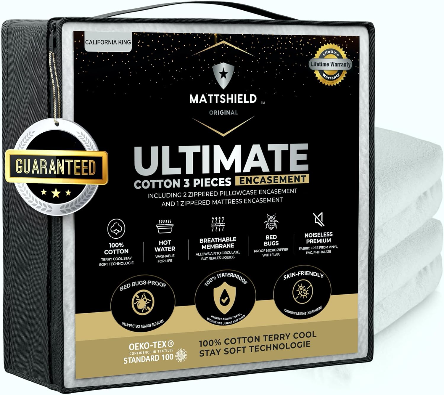 Amazon.com: MATTSHIELD New Ultimate 3-Piece Kit - Bed Bug-Proof ...