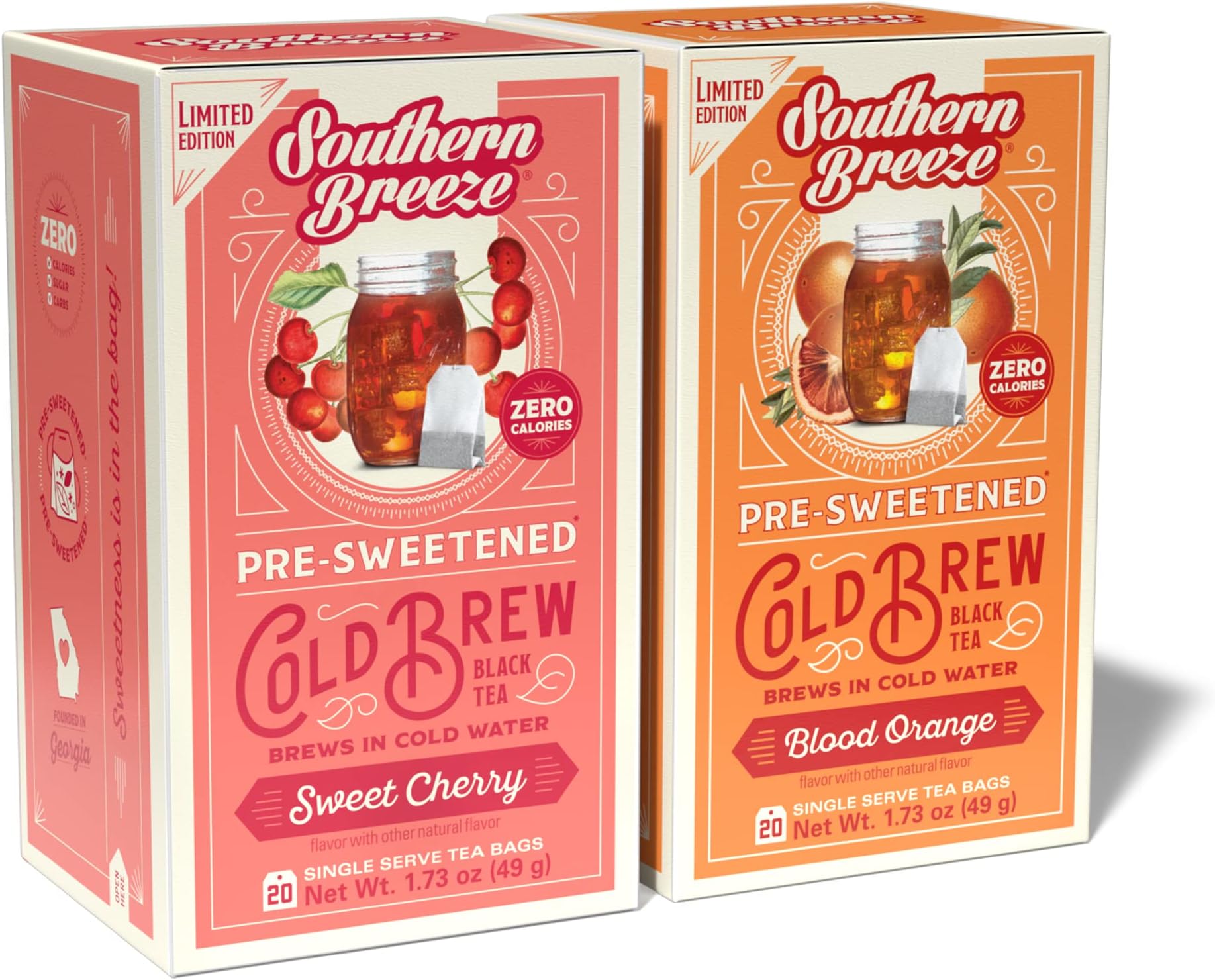 Amazon.com : Southern Breeze Cold Brew Sweet Tea Variety Pack Iced Tea ...