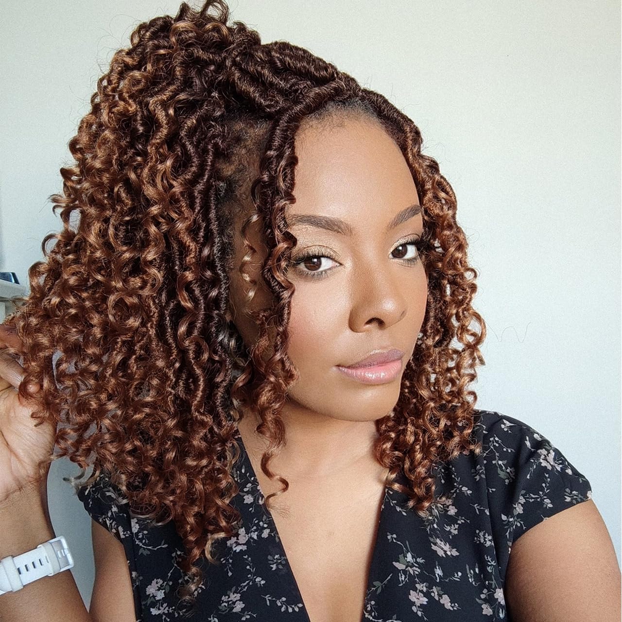 Snapklik.com : ZRQ 10 Inch Goddess Locs Crochet Hair, 8 Packs Ombre ...