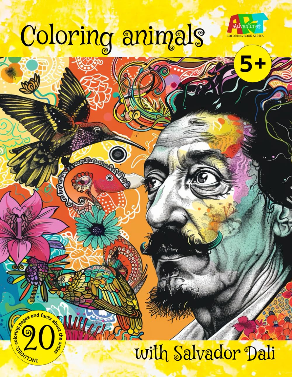Amazon.com: Coloring animals with Salvador Dali ("Art Adventures ...