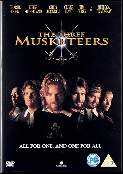The Three Musketeers: Amazon.co.uk: Charlie Sheen, Kiefer Sutherland ...