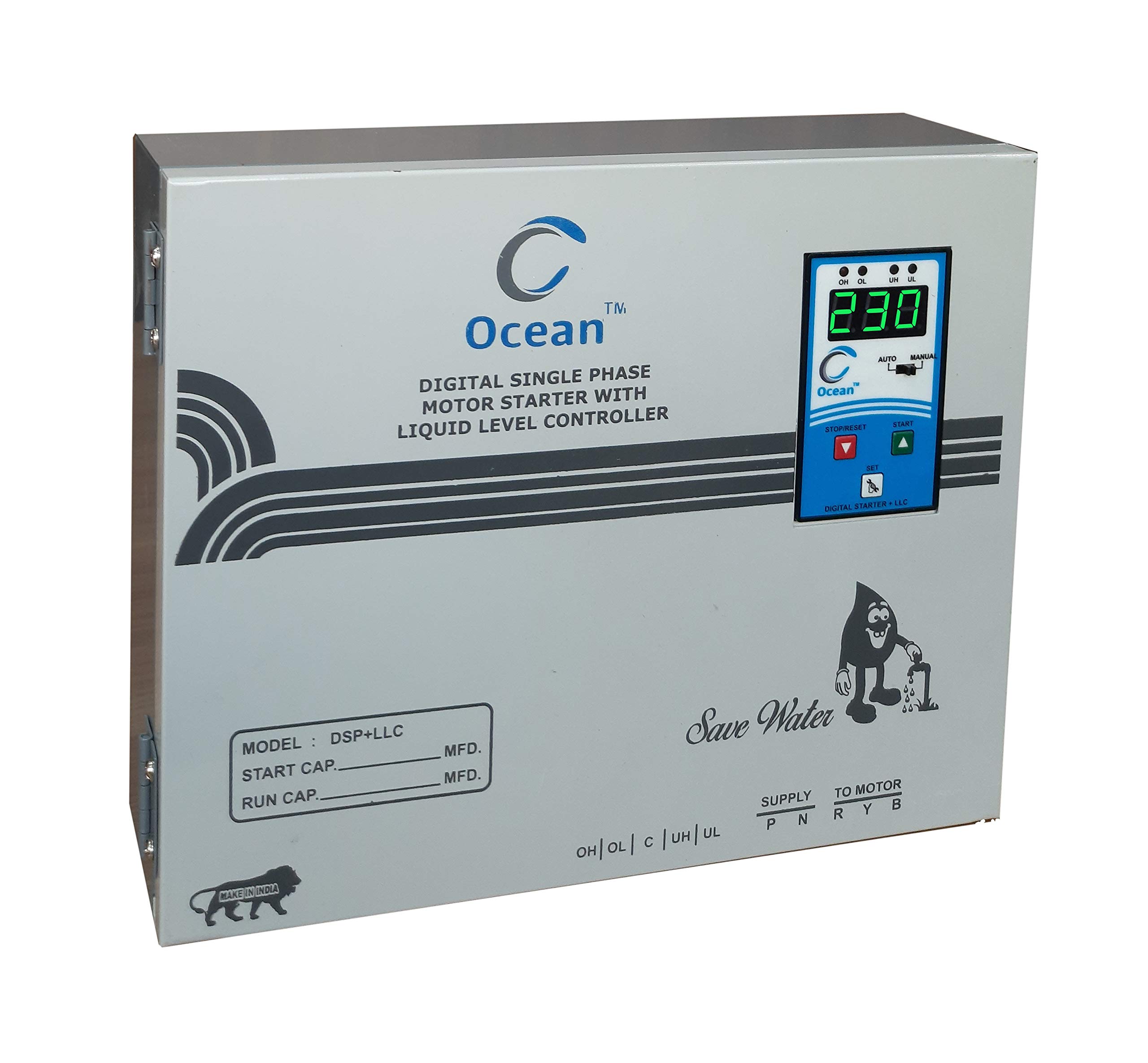 Buy Ocean Sales Digital Water Level Controller Single Phase With High Voltage Low Voltage