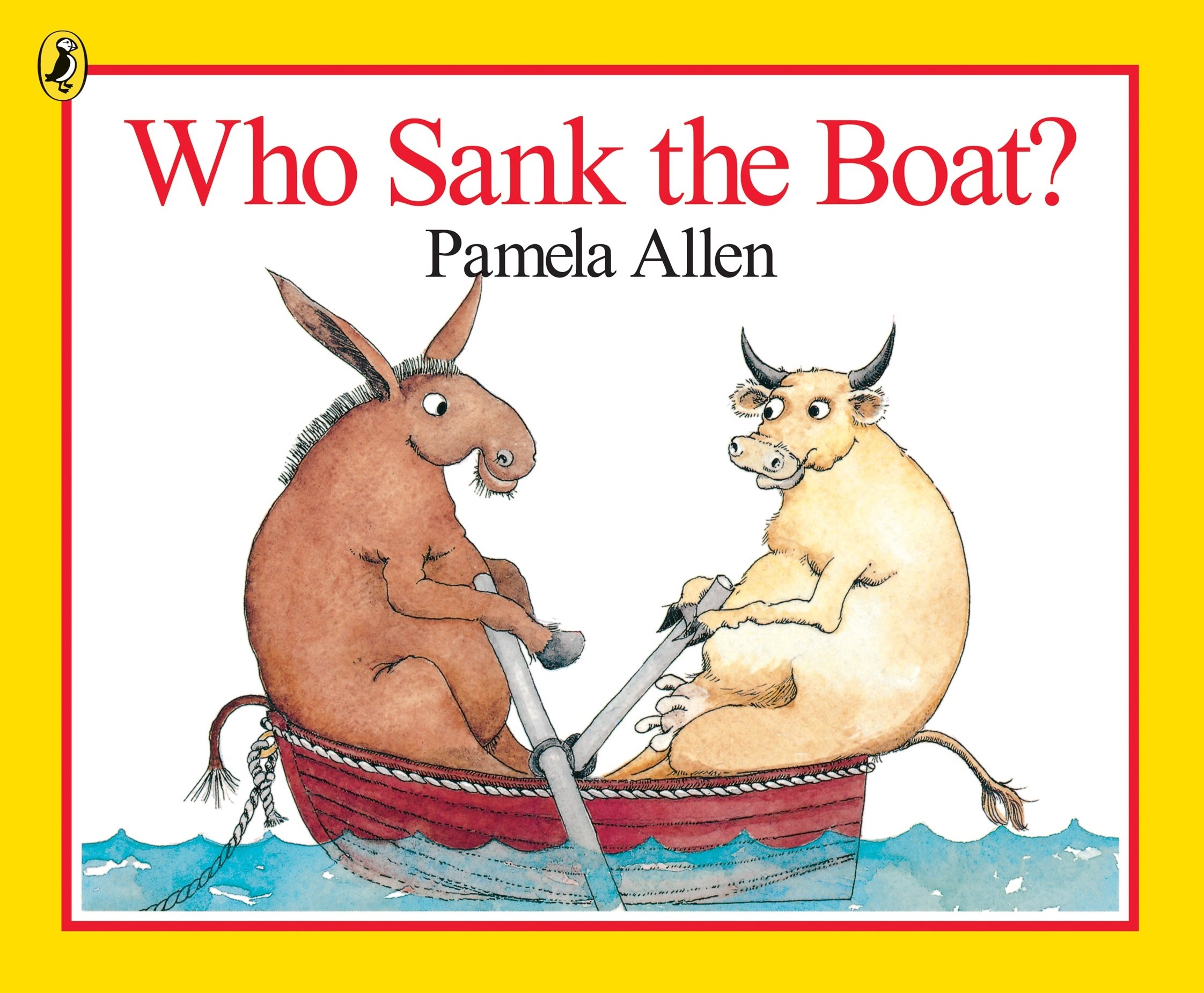 Amazon.com: Who Sank the Boat?: 9780140509403: Pamela Allen: Books