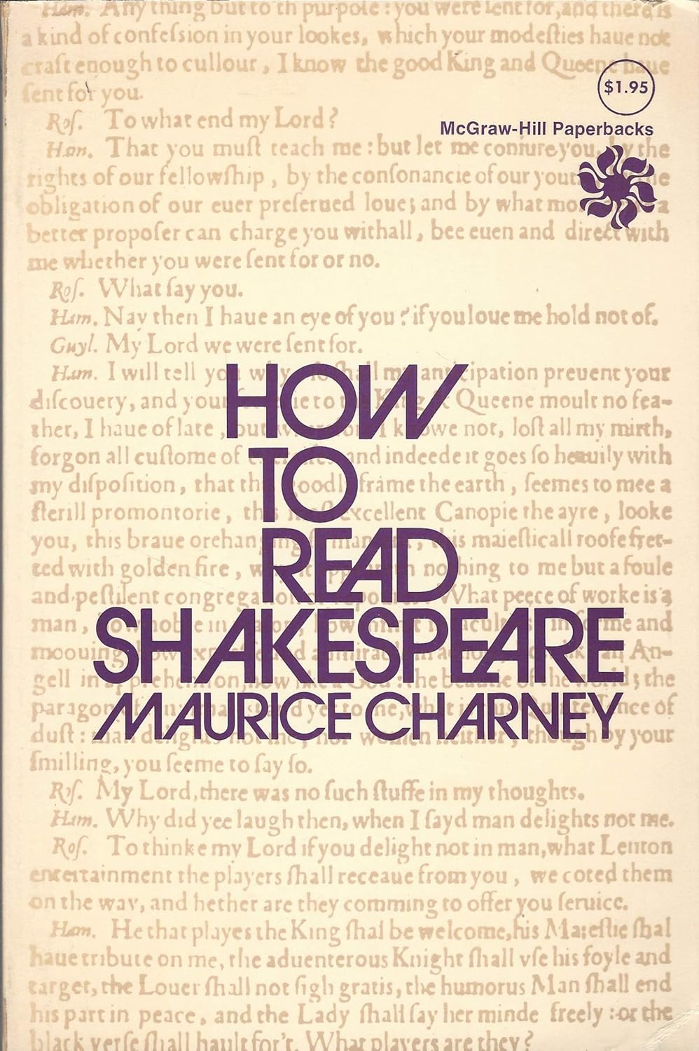Amazon.com: How to Read Shakespeare: 9780070106598: Charney, Maurice: Books