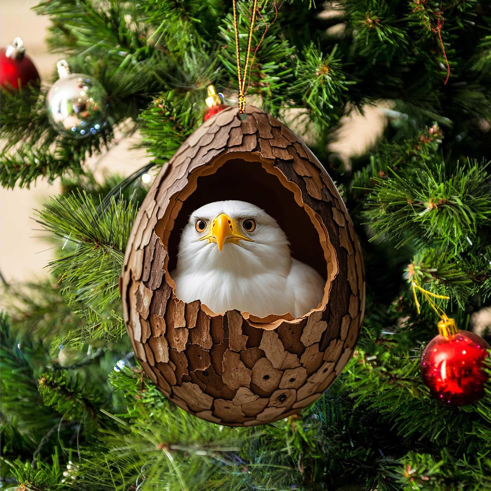 Amazon.com: Forest Animal Hanging Ornament, Animal Christmas Decoration ...