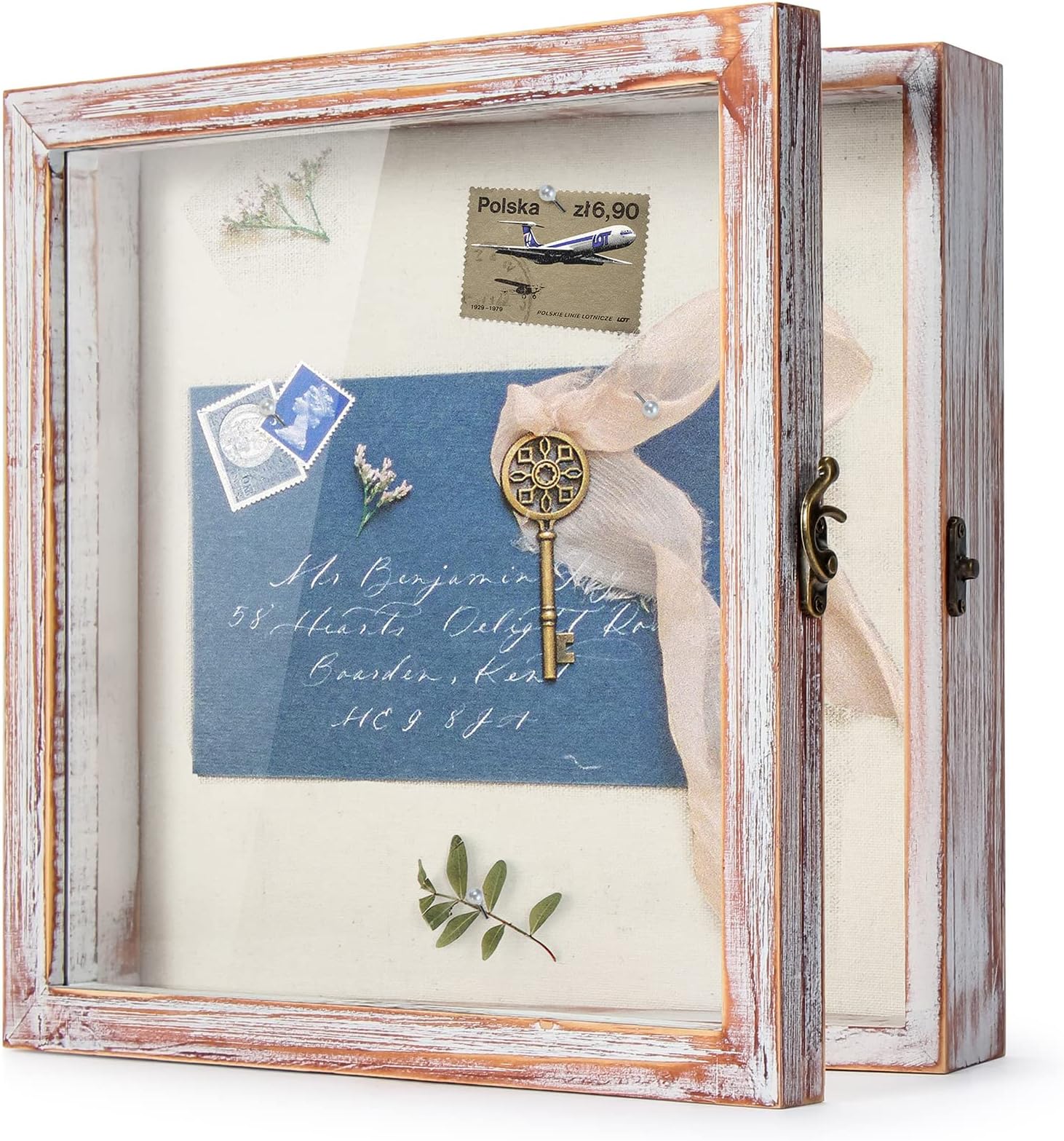 Amazon.com - Shadow Box Rustic Picture Frame 16x20 Natural Wood Display ...
