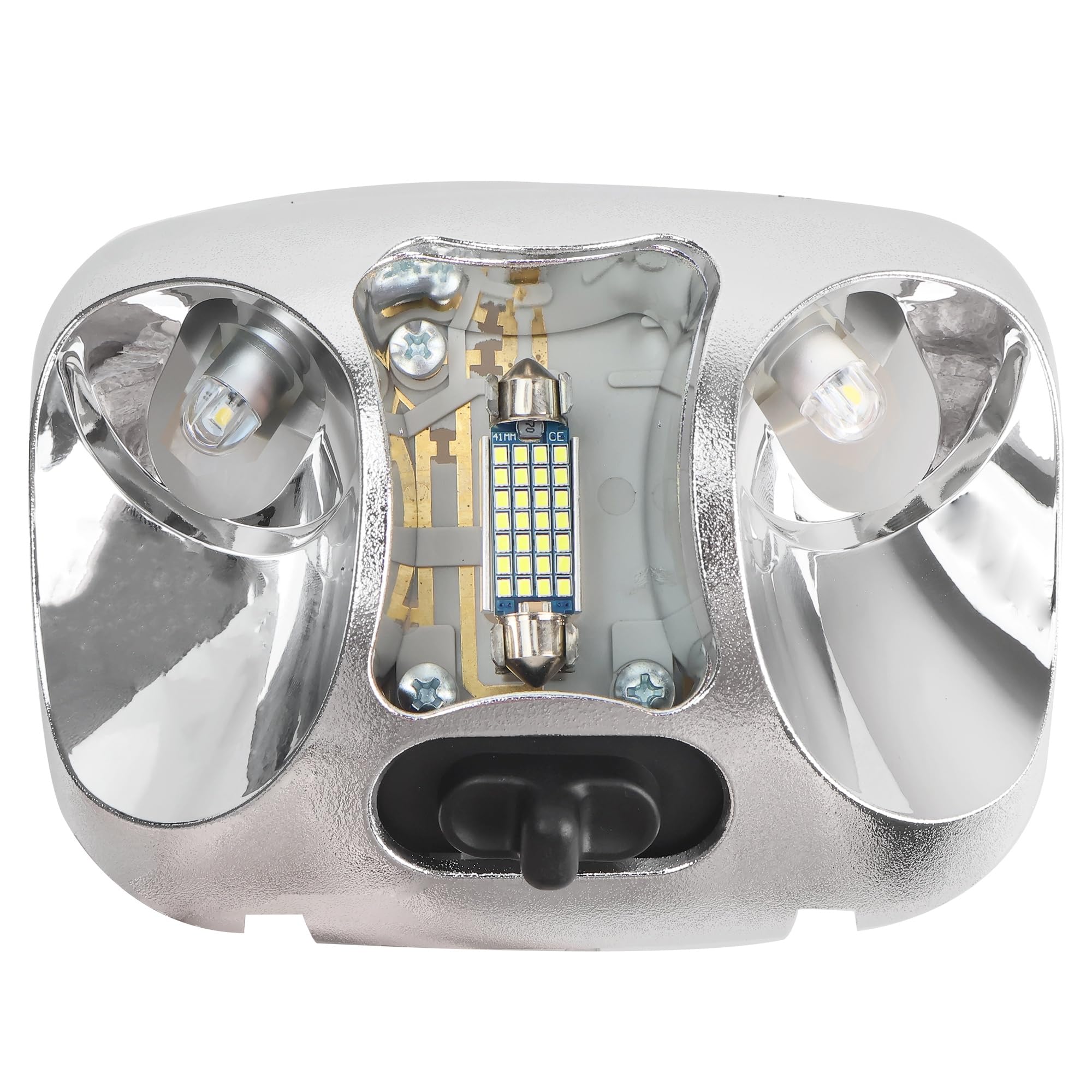 Amazon.com: LLYZFED F37Z-13776-B Cab LED Interior Dome Light Assembly ...