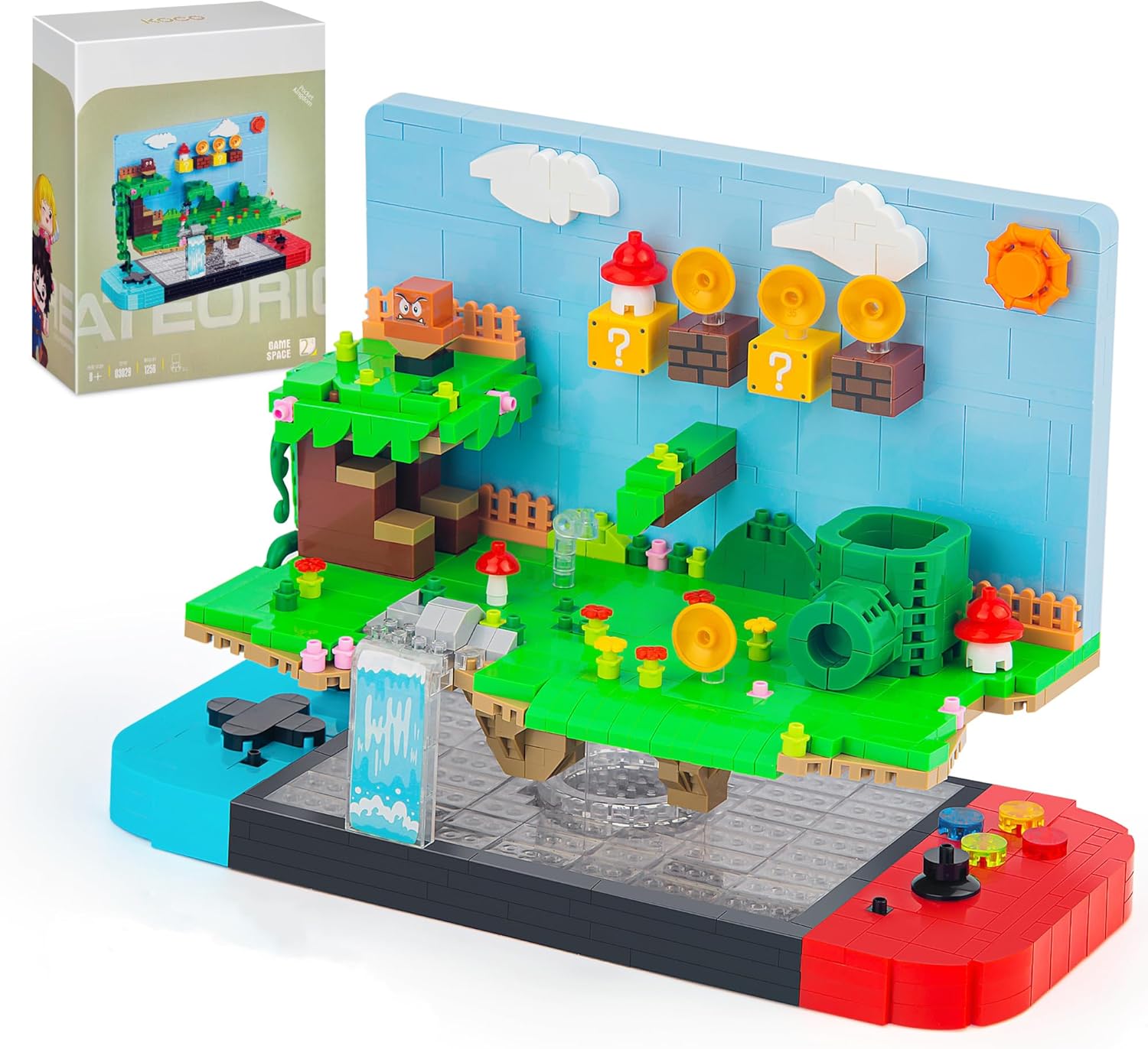 Amazon.com: Vziimo Super Game Building Sets,Cool Building Blocks Kits ...