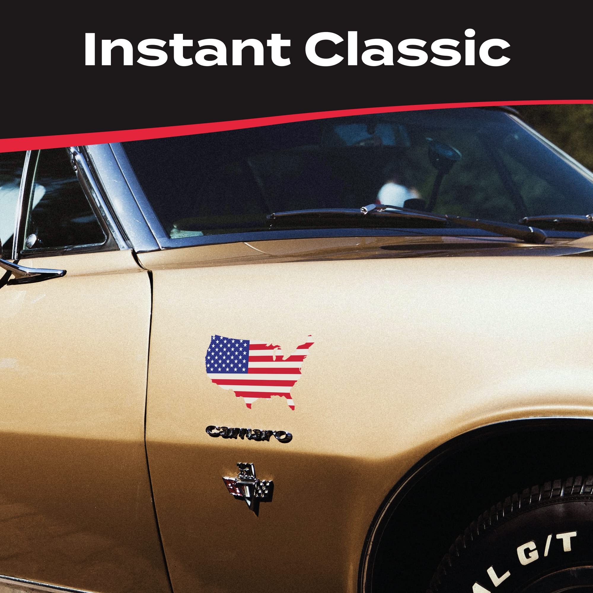 Snapklik.com : Stickios American Flag Decal - Patriotic Vinyl Bumper ...