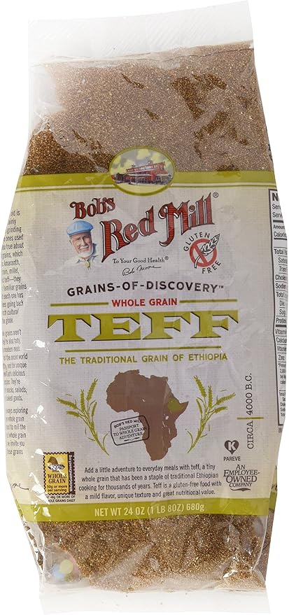 Amazon.com: Bob's Red Mill Whole Grain Teff - 20 oz : Grocery & Gourmet ...
