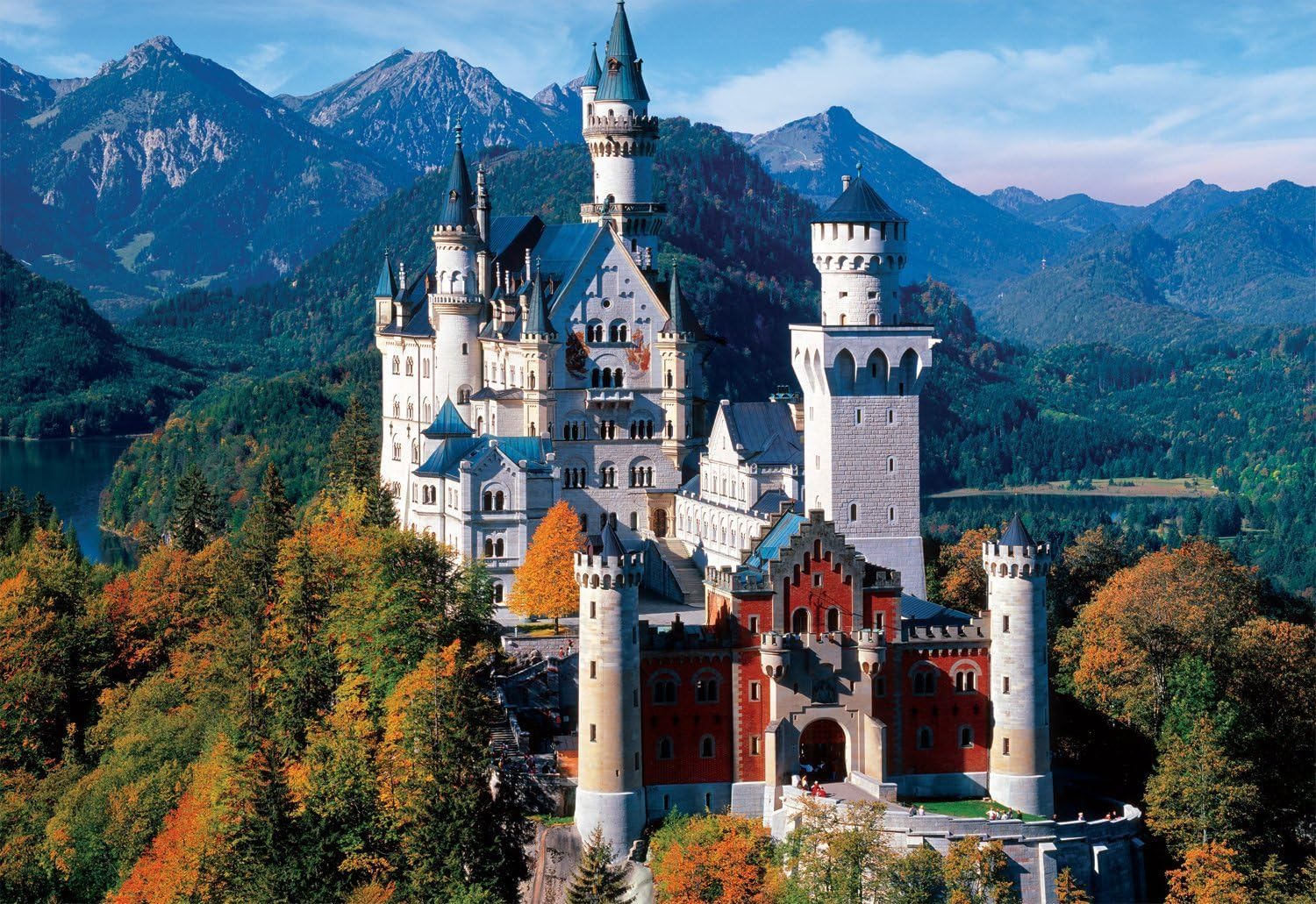 Amazon Buffalo Games Large Piece Neuschwanstein Castle 1000 Piece amazon-buffalo-games-large-piece-neuschwanstein-castle-1000-piece