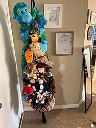 Amazon.com: Stuffed Animal Storage Net or Hammock, Single Hook Display ...