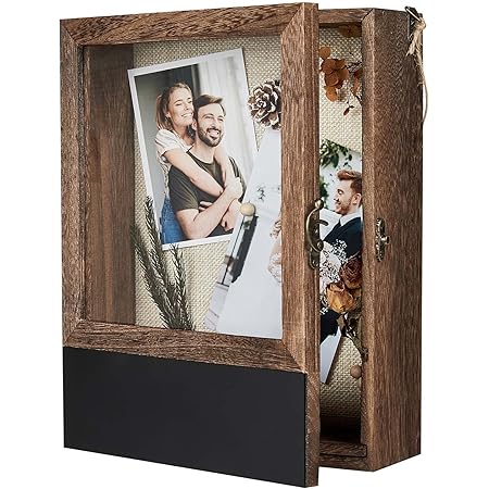Amazon.com - TJ.MOREE Deep Shadow Box Frame with Drawer, Shadowbox ...