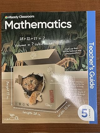 i-Ready Classroom Mathematics 2024 Grade 5 Volume 1 Teacher’s Guide ...