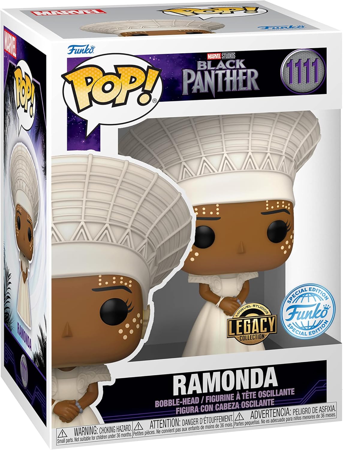 Amazon.com: Funko Pop Black Panther Ramonda Legacy Collection ...