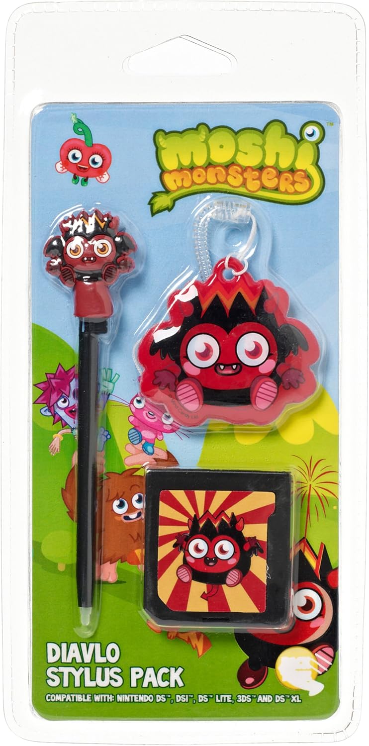 Mind Candy Moshi Monsters Stylus Pack Dialvo Compatible With Nintendo ...