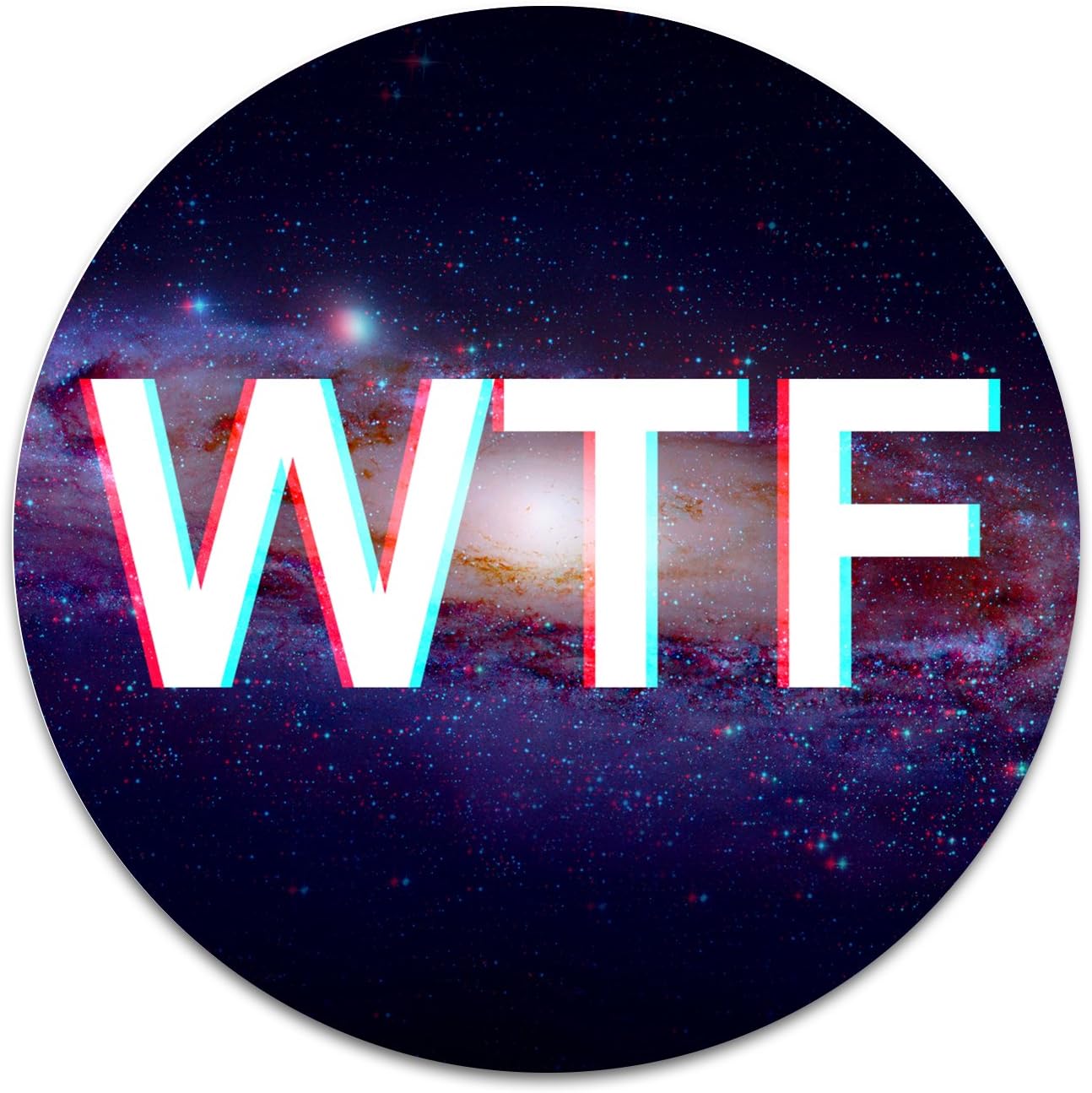 Amazon.com: 2X Sticker Set - WTF Space - for Phone Grip Stent Cell ...