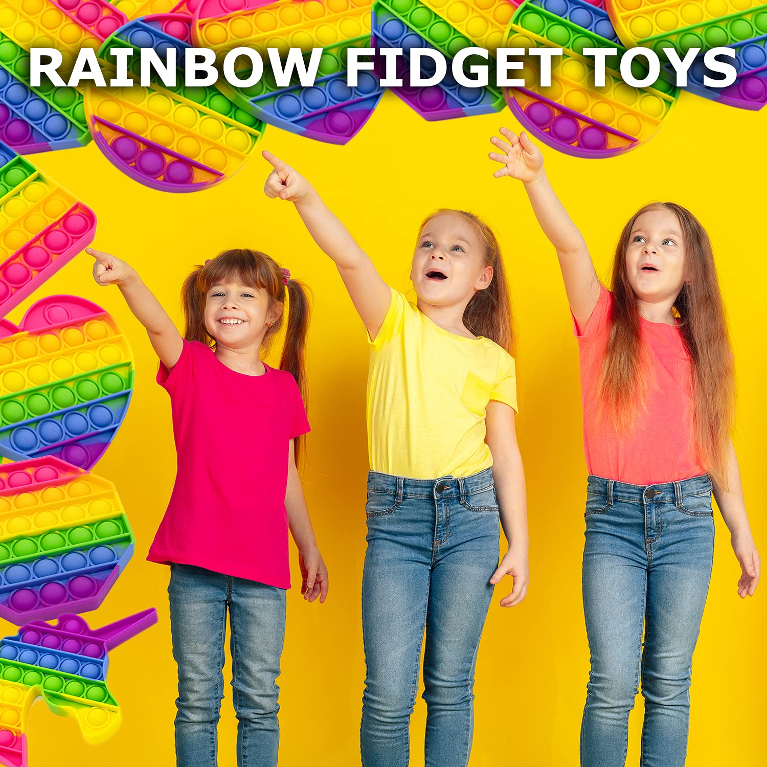 GOODONE2 7 Pack Random Big Pop It Push Bubble Large Fidget Toy Huge goodone2-7-pack-random-big-pop-it-push-bubble-large-fidget-toy-huge