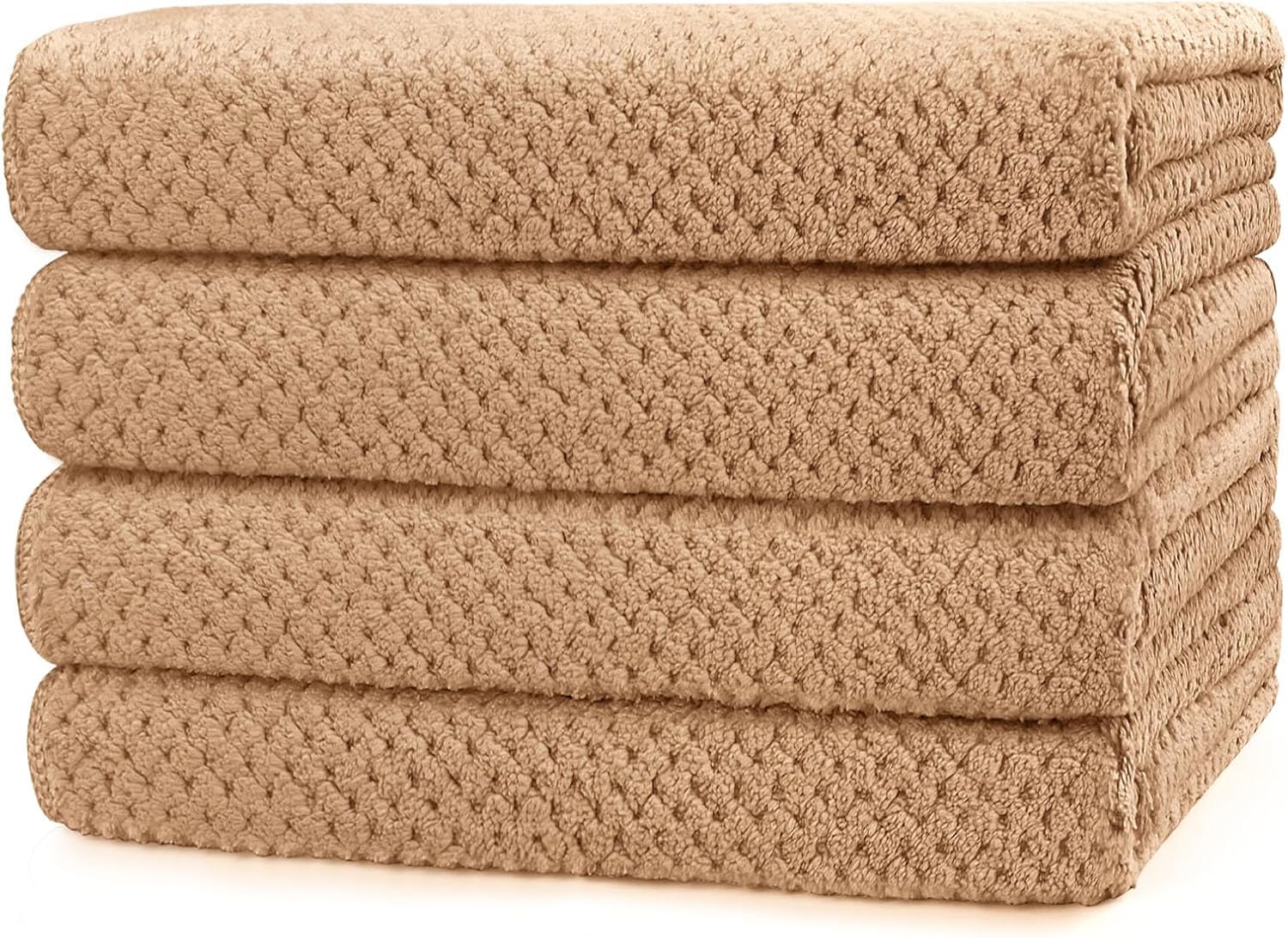 Amazon.com: GLIMGLINT 4 Pack Kids Microfiber Bath Towels Set, 24 x 47 ...