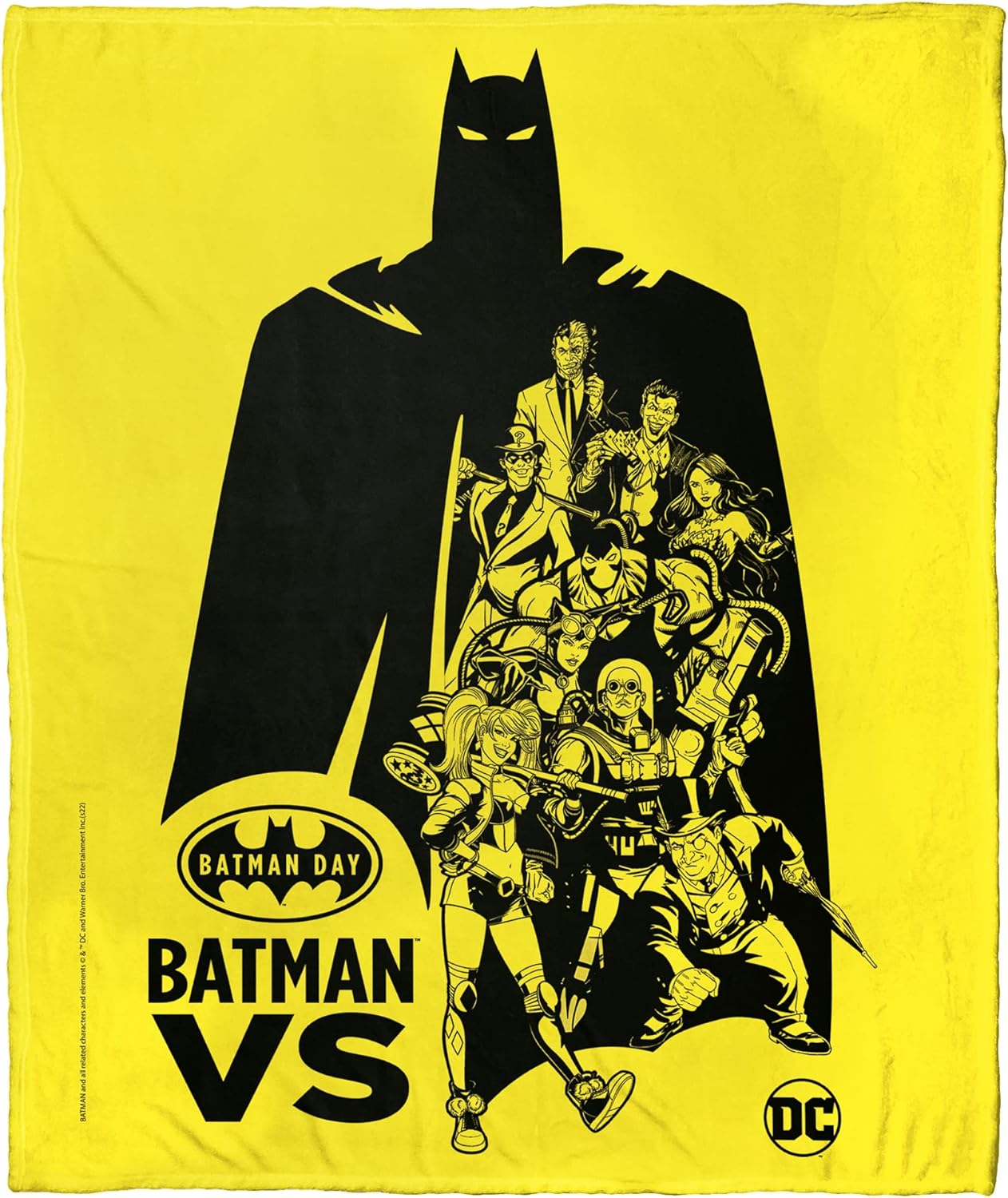 Amazon.com: Northwest DC - Batman Silk Touch Throw Blanket, 50" x 60 ...